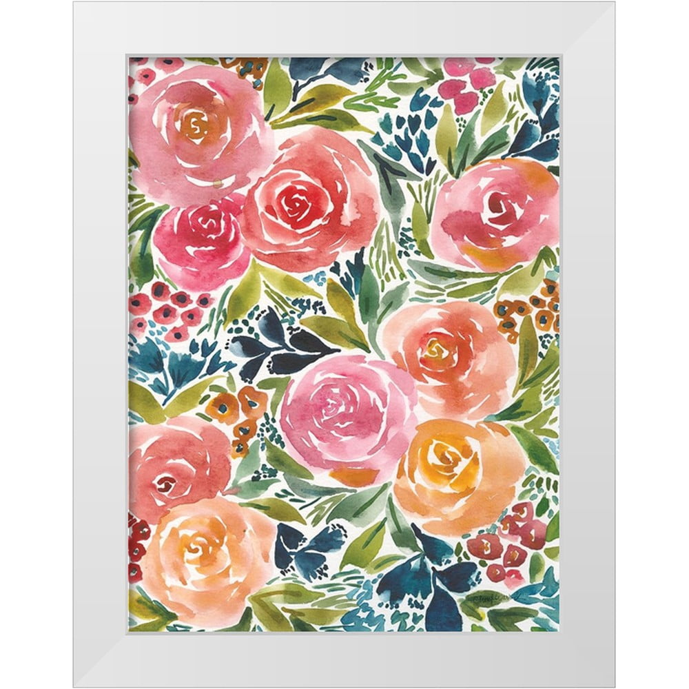 Warrick, Cheryl 19x24 White Modern Wood Framed Museum Art Print Titled ...