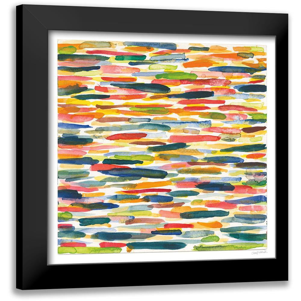 Warrick, Cheryl 20x20 Black Modern Framed Museum Art Print Titled ...