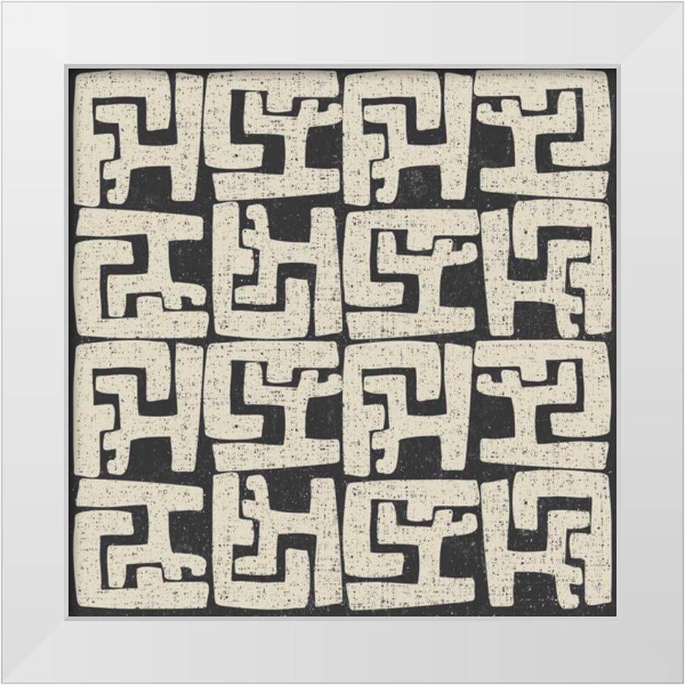 Warrick, Cheryl 20x20 White Modern Wood Framed Museum Art Print Titled ...