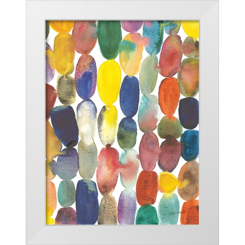 Warrick, Cheryl 25x32 White Modern Wood Framed Museum Art Print Titled ...