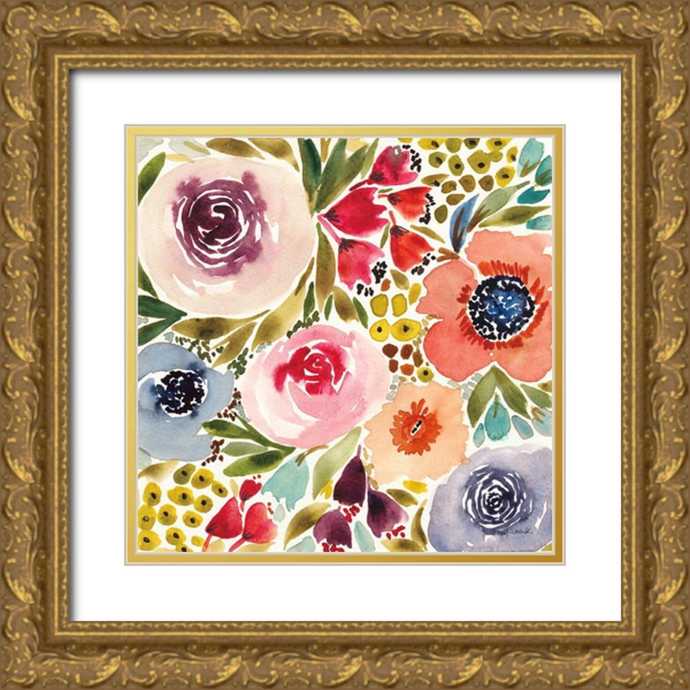 Warrick, Cheryl 26x26 Gold Ornate Wood Framed with Double Matting ...