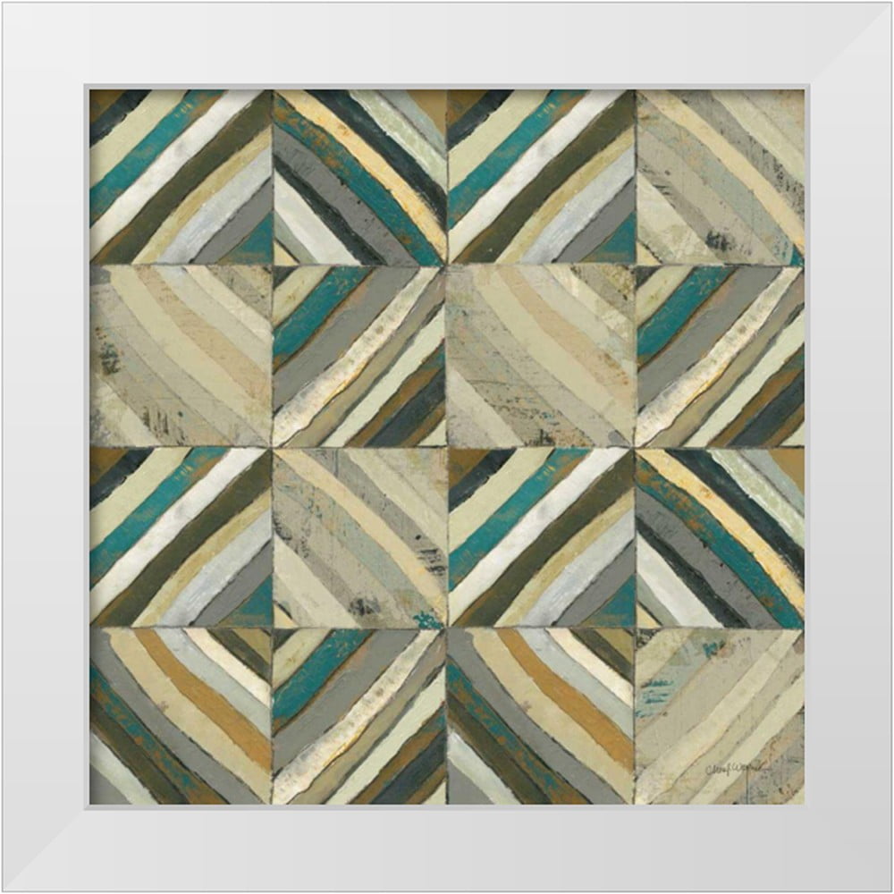 Warrick, Cheryl 26x26 White Modern Wood Framed Museum Art Print Titled ...