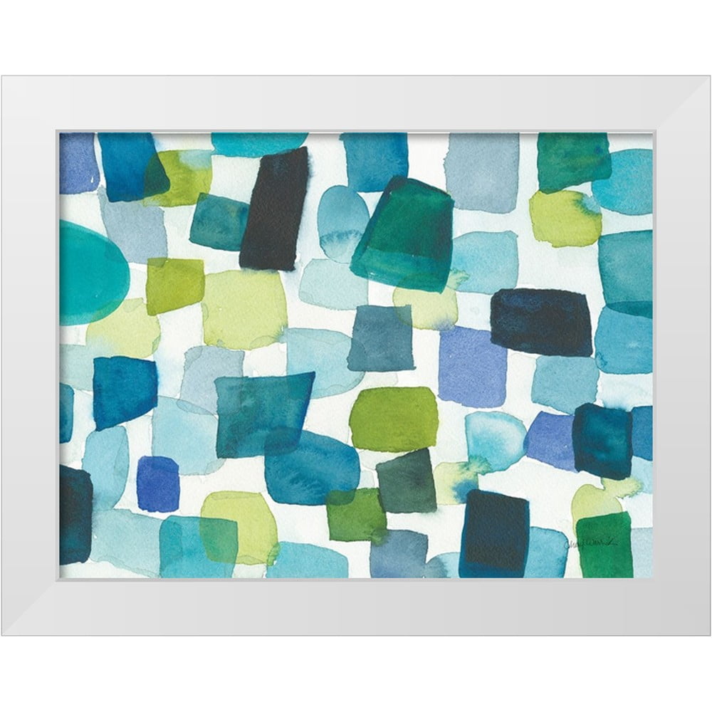 Warrick, Cheryl 32x25 White Modern Wood Framed Museum Art Print Titled ...