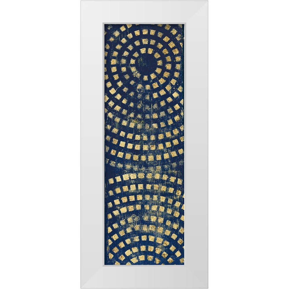 Warrick, Cheryl 9x18 White Modern Wood Framed Museum Art Print Titled ...