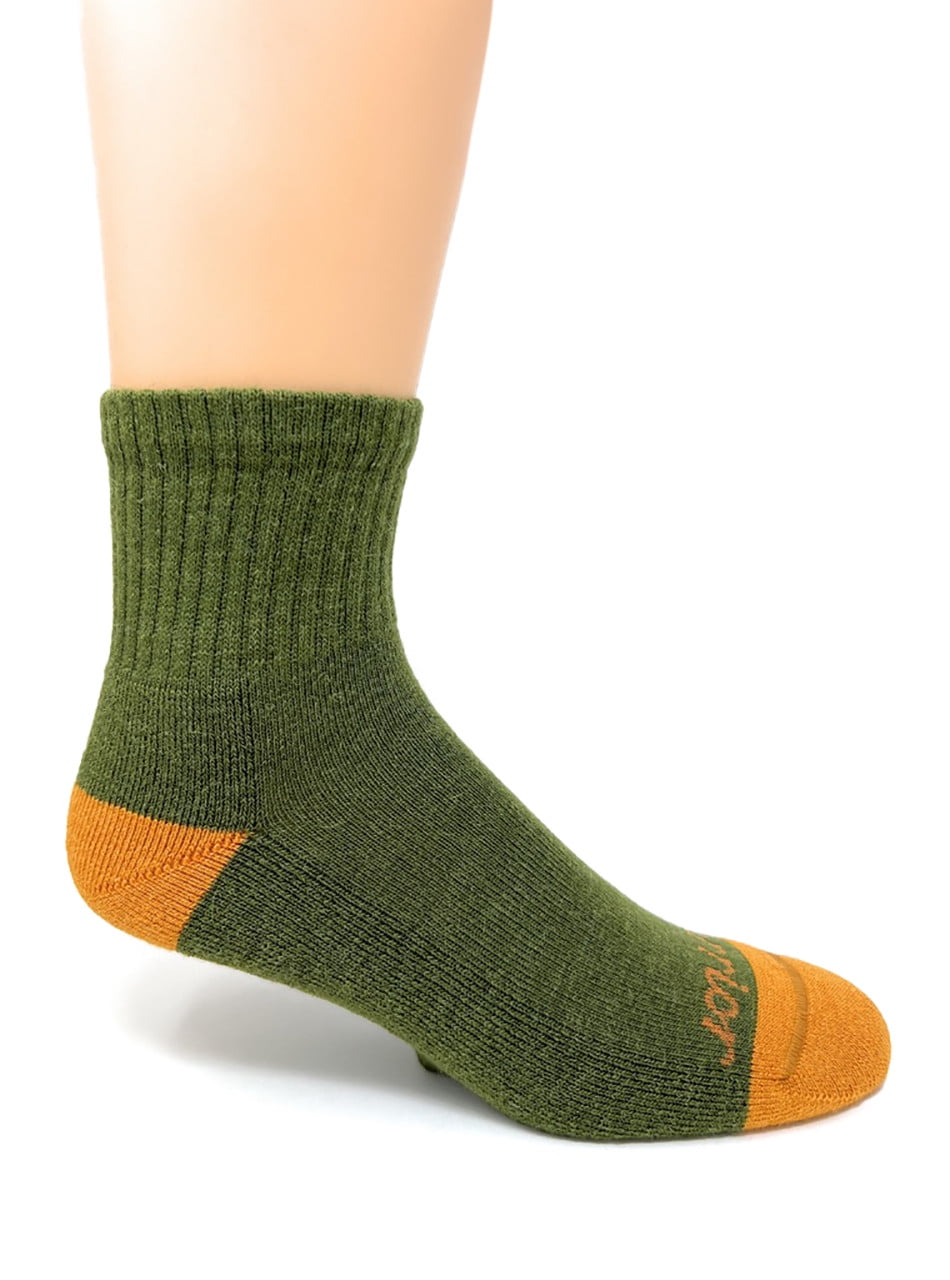 Warrior Alpaca Socks - Retro Solid Quarter Crew Unisex For The Whole ...
