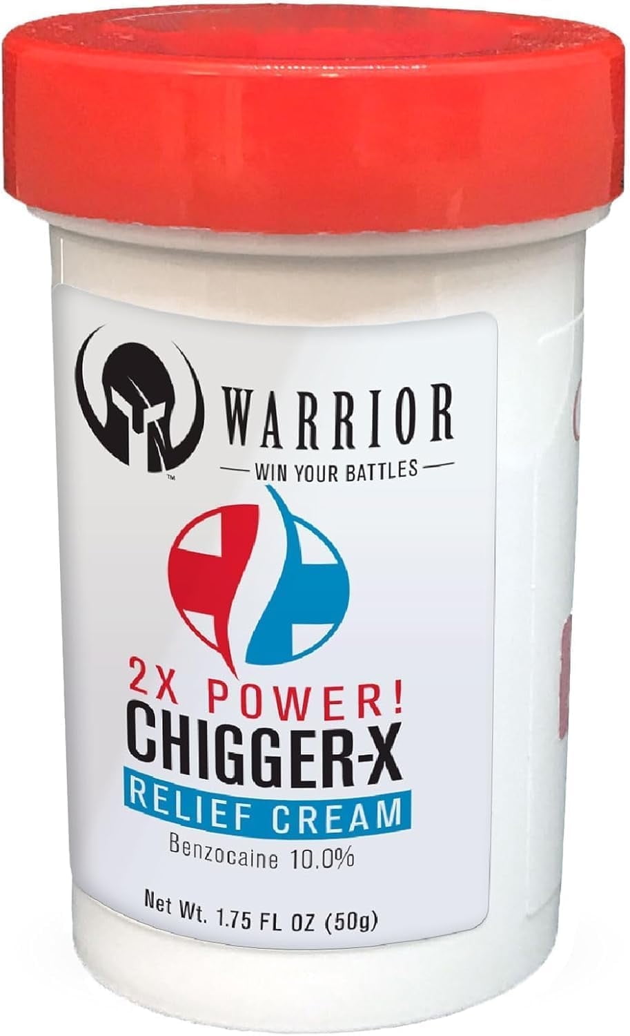 Warrior Chigger 2X Anti Itch Bug Relief Cream - Fast Acting Itch Relief ...