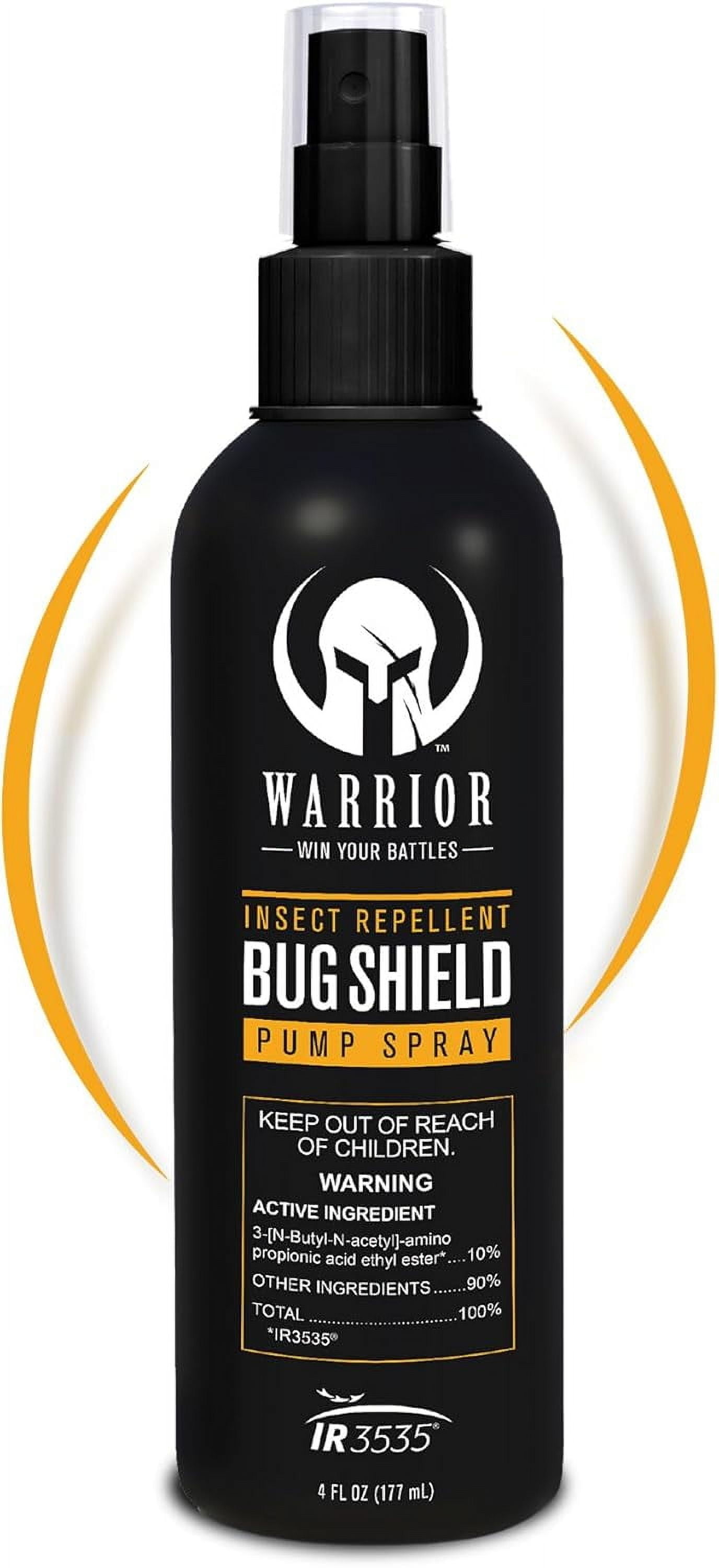 Warrior DEET Free Bug Shield Pump Spray – IR3535 Based Insect Repellent ...