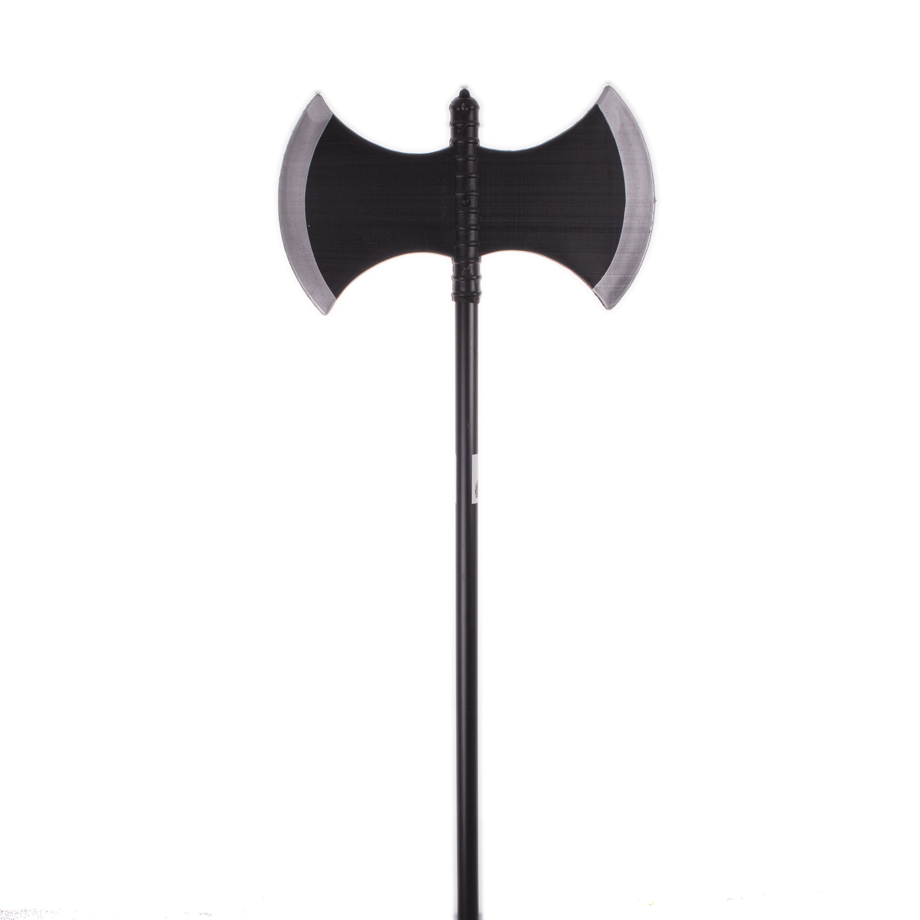 Battle Axe Warrior Double Sided Halloween Costume Weapon Prop, Black ...