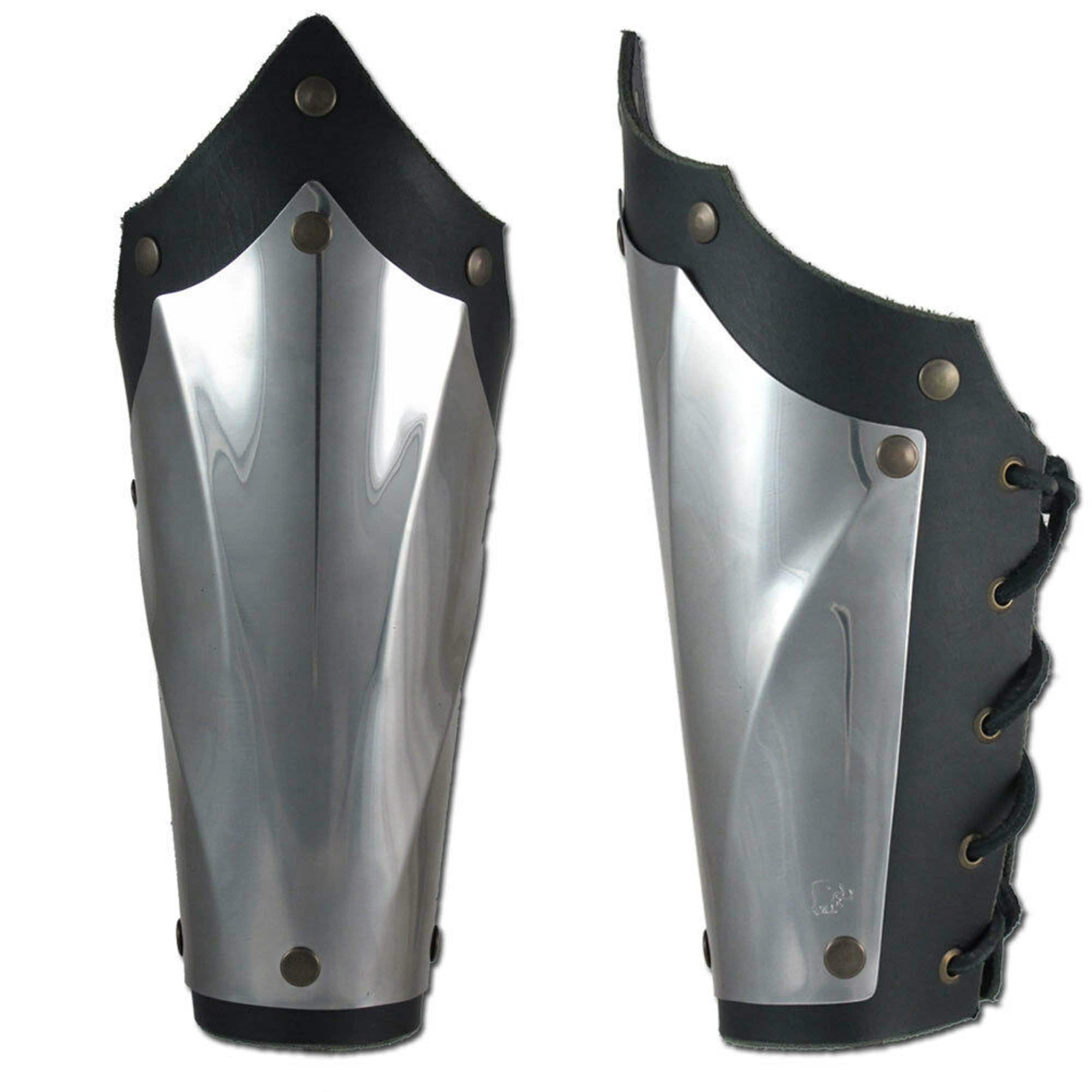 Warrior Knight Steel LARP Arm Guard Medieval Bracer - Walmart.com