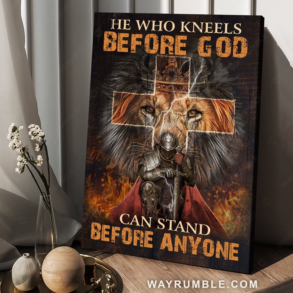 Warrior Of Christ, Lion Of Judah, He Who Kneels Before God - Jesus ...