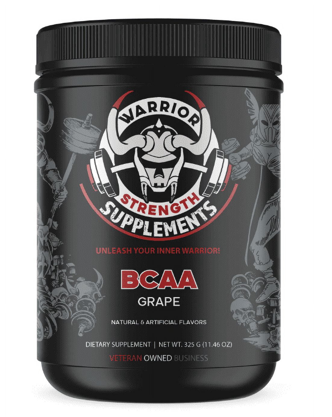Warrior Strength Supplements | BCAA Post-Workout Supplement | Grape ...