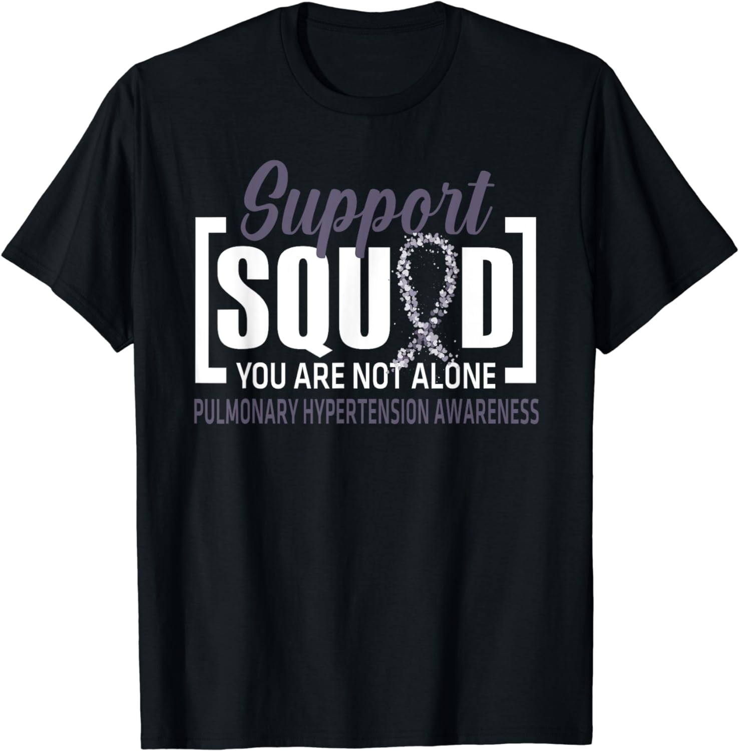 Warrior Support Squad Pulmonary Hypertension Awareness T-Shirt ...