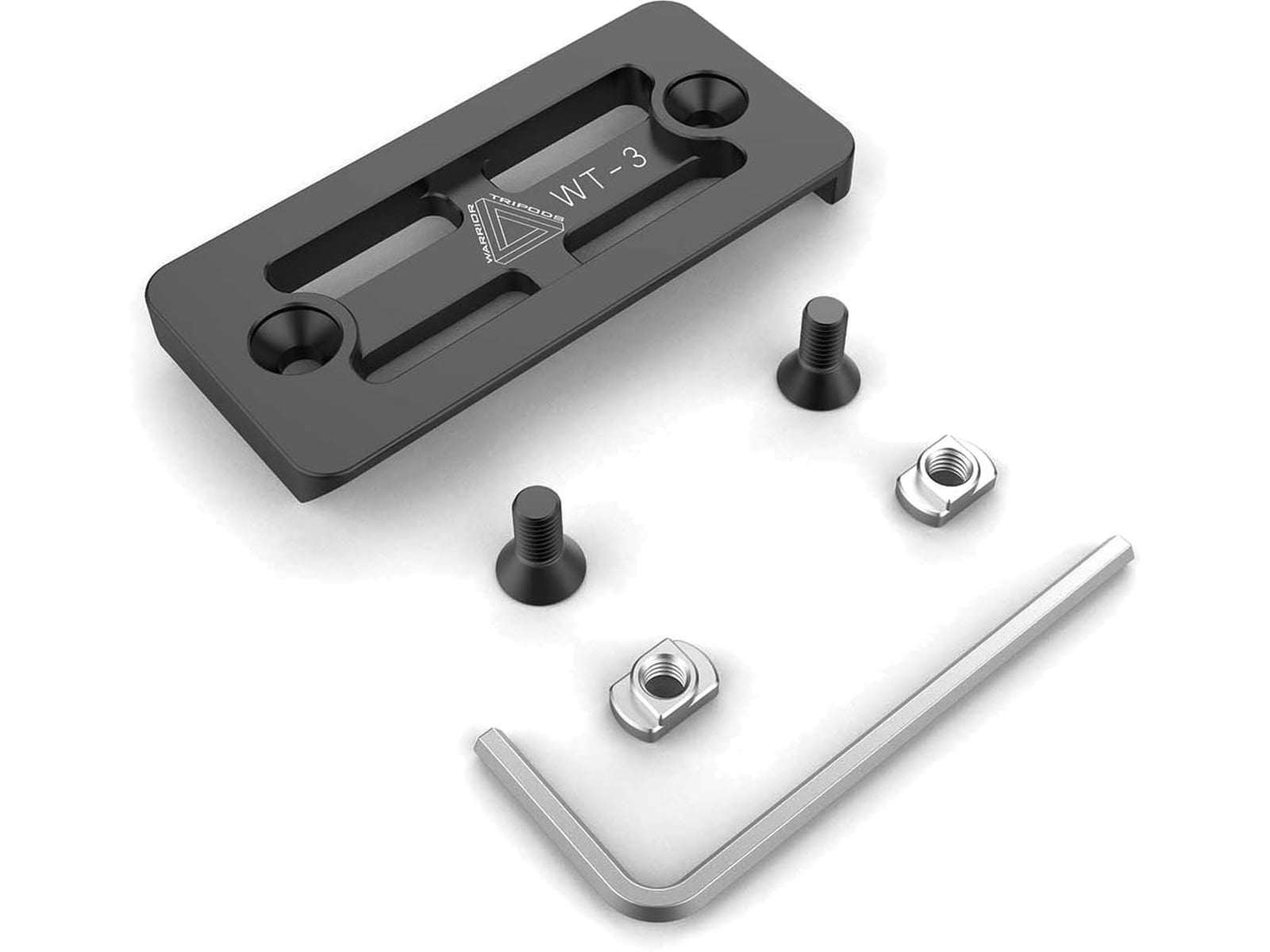 Warrior Tripods Mloc 3in Arca Plate, Aluminum - Walmart.com