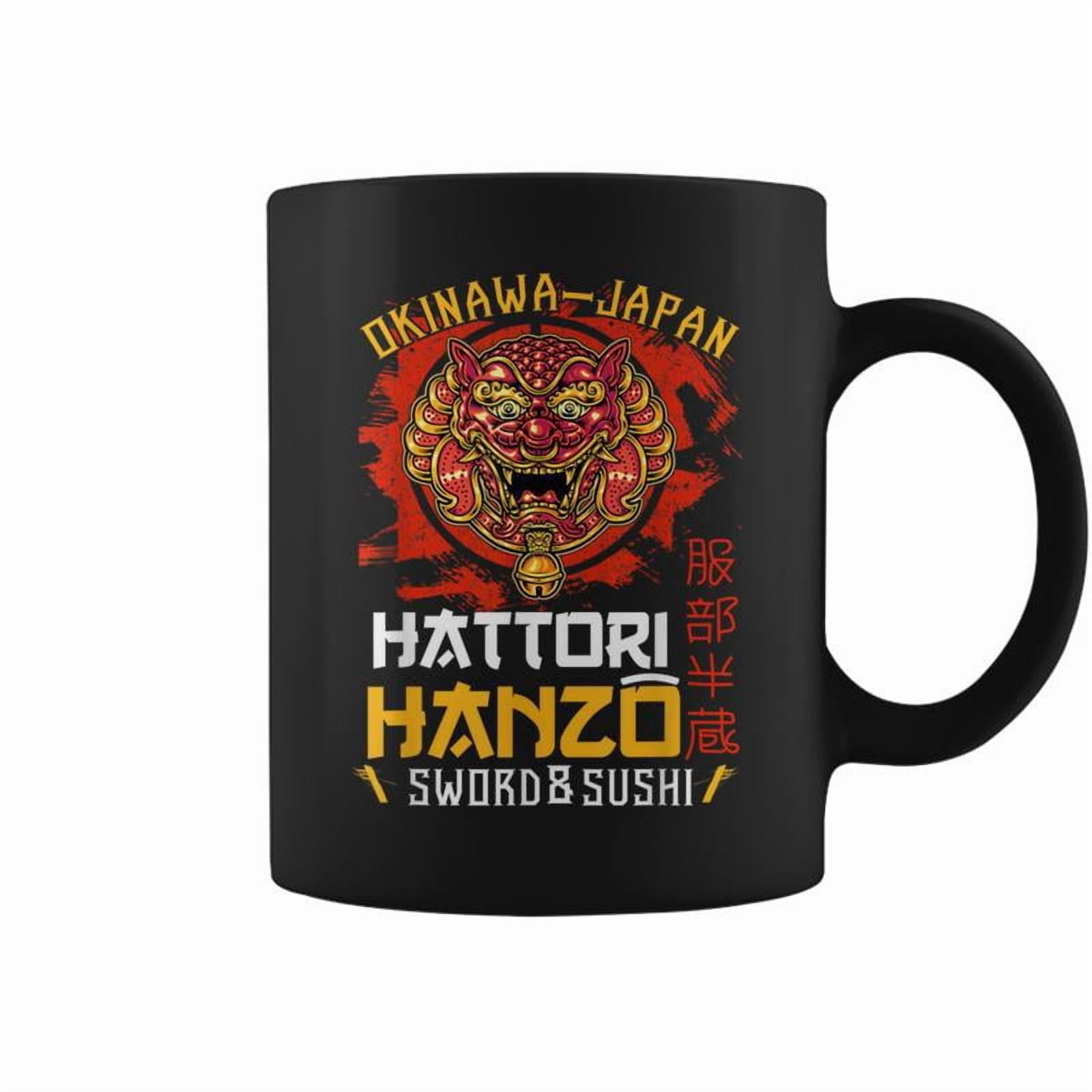 Warrior Warrior Okinawa Japan Hattori Hanzo Sword And Sushi Coffee Mugs ...