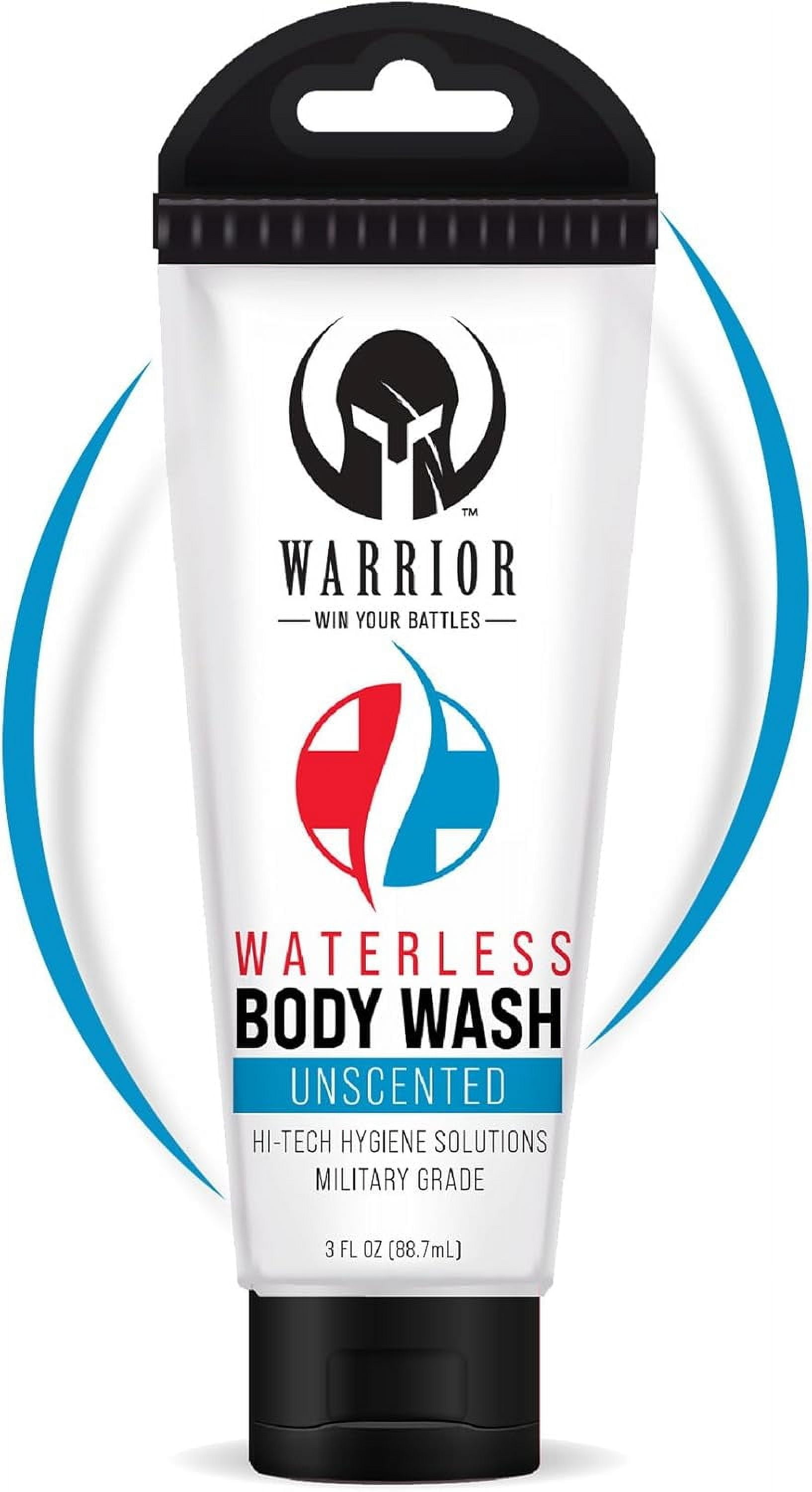Warrior Waterless Body Wash – USA Made Moisturizing Body Wash – No ...