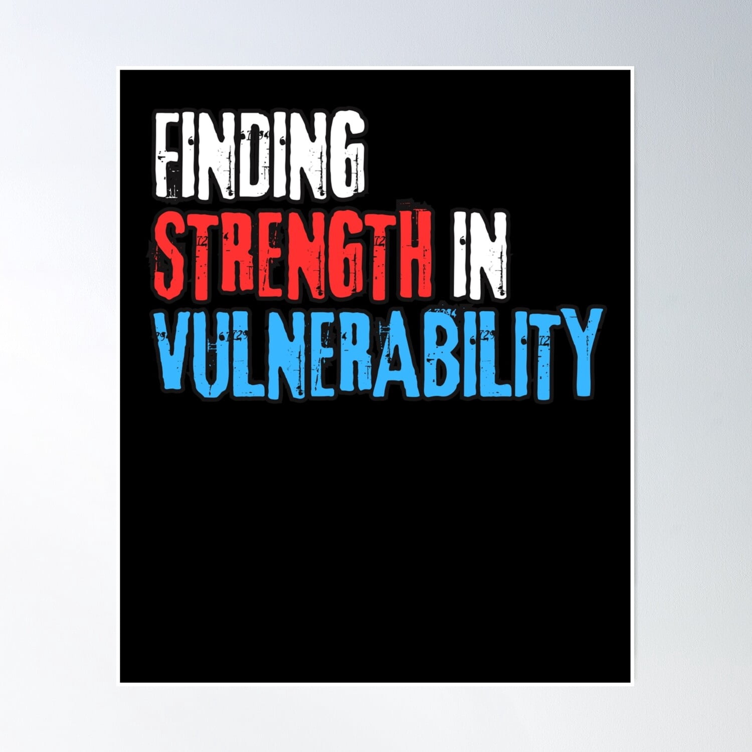 Warrior Within: Empowering Posters For Ptsd Recovery Poster Wall Art ...