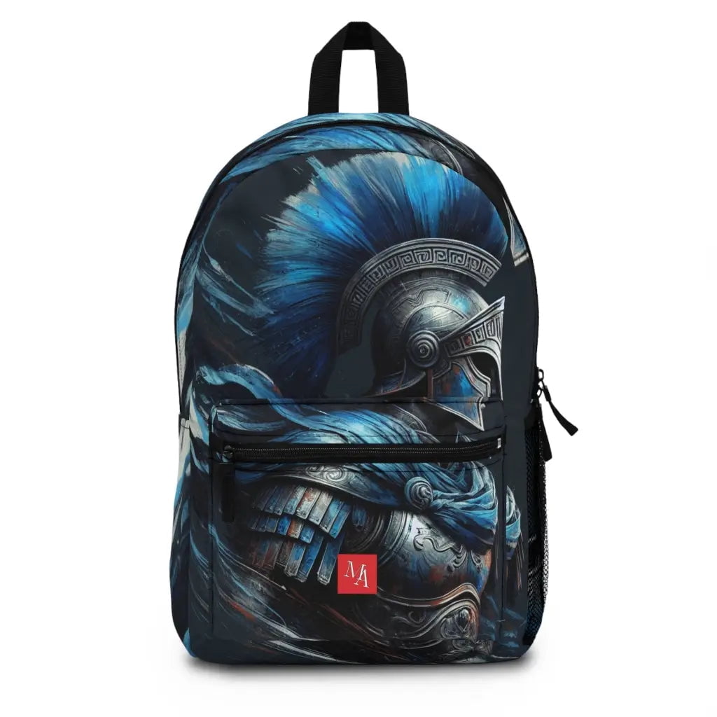 Warrior in Blue Armor - Backpack - Walmart.com