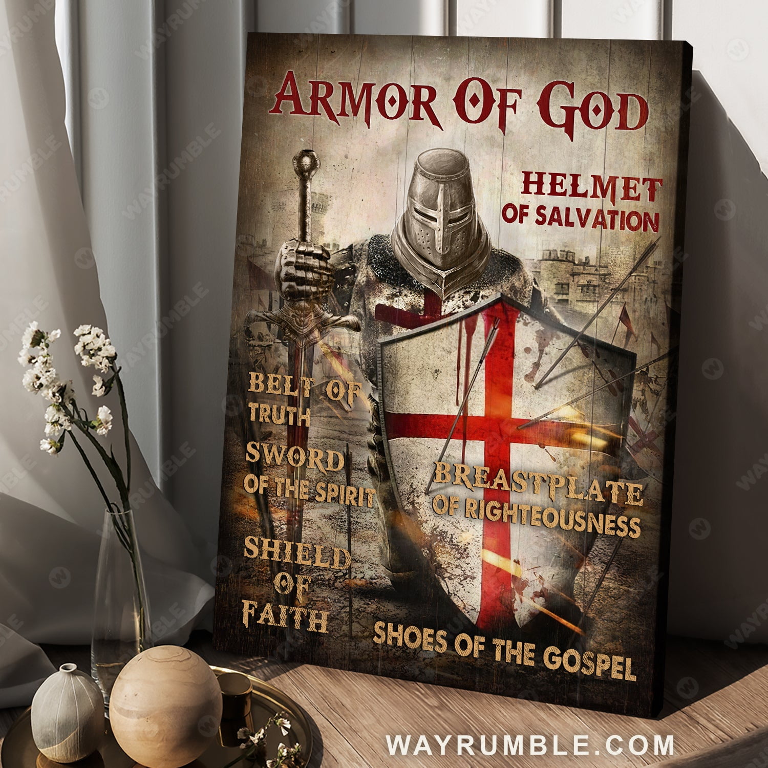 Warrior painting, Red cross, Jesus drawing, Armor of God - Jesus ...