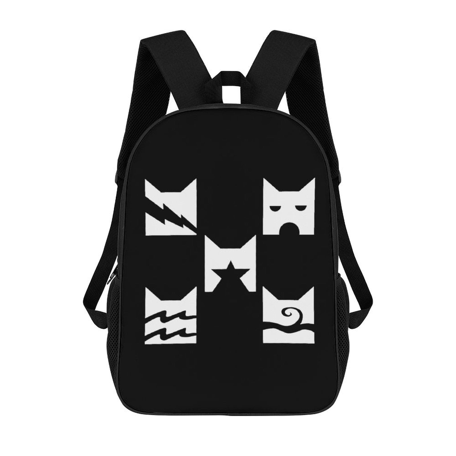 Warriors Cats Backpack, Large Capacity Backpack, 17 Inch Laptop ...