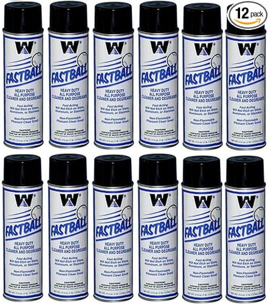 Warsaw Fastball Cleaner Aerosol - 15.5 Ounce Cans - 12 to 48 Cans (36 ...