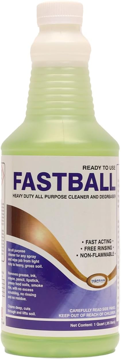 Warsaw Fastball Heavy Duty Industrial Degreaser & All Purpose Cleaner ...
