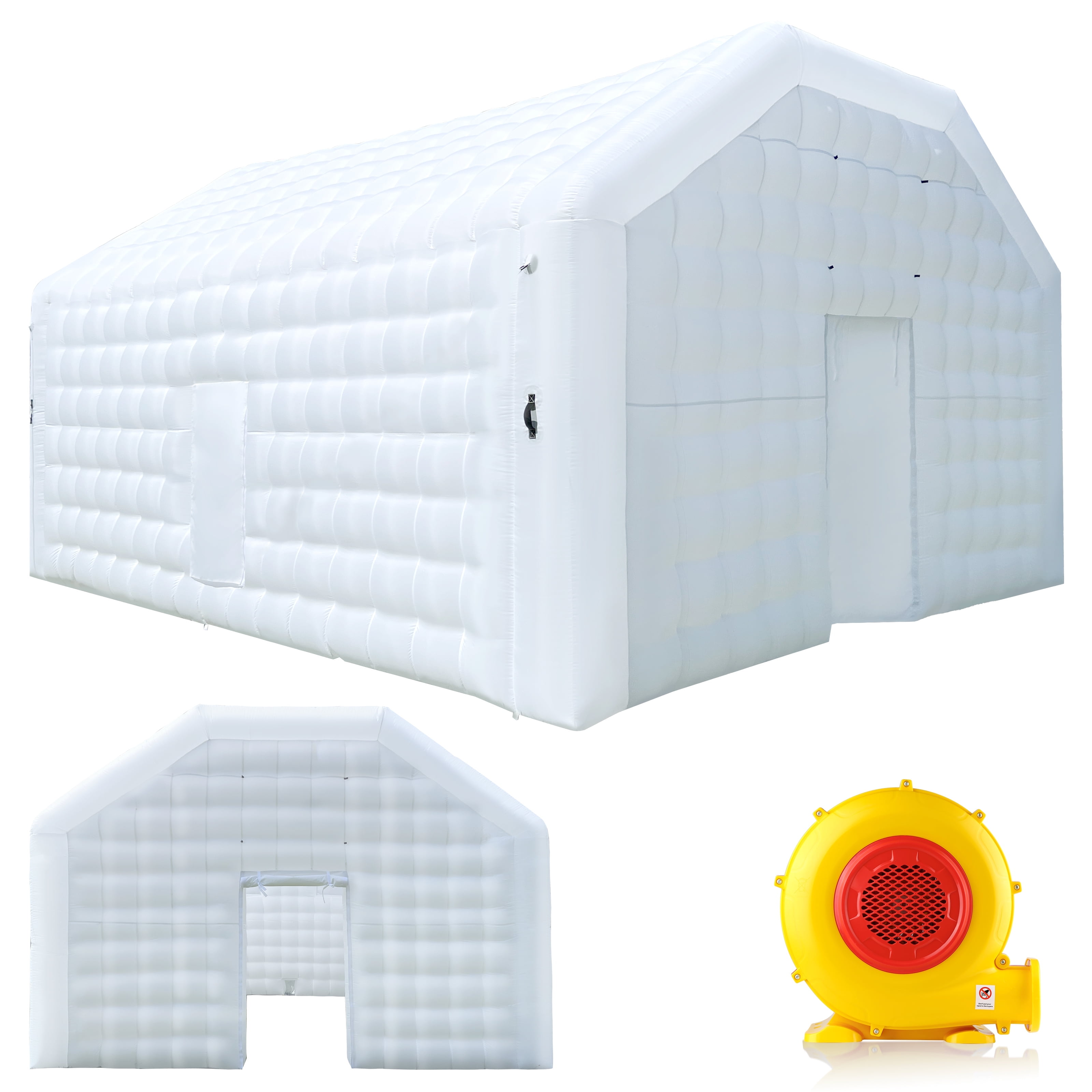 WARSUN Portable Large White Inflatable Night Club 20x16.5x12Ft Party ...