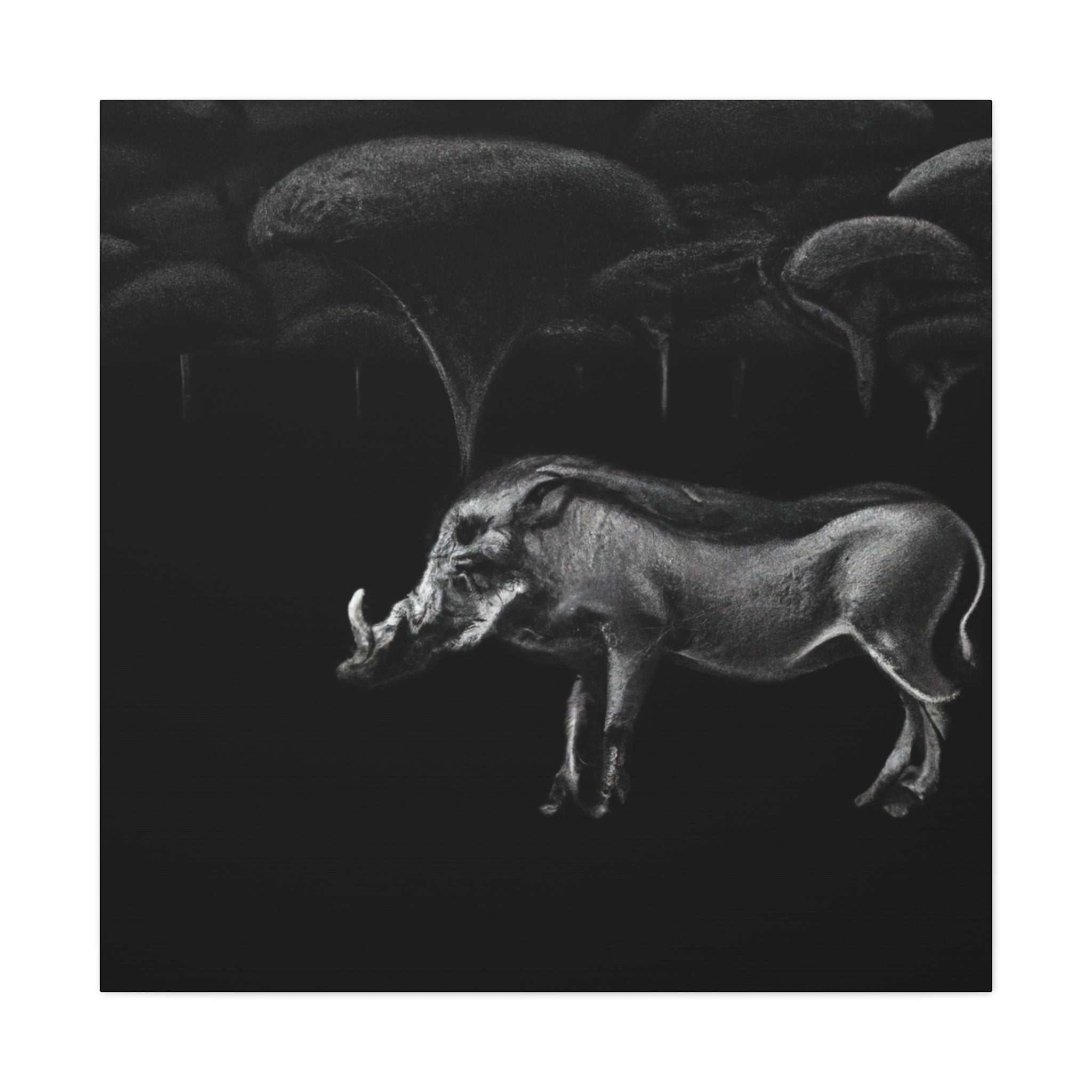 "Warthog In Art Deco" - Canvas - Walmart.com
