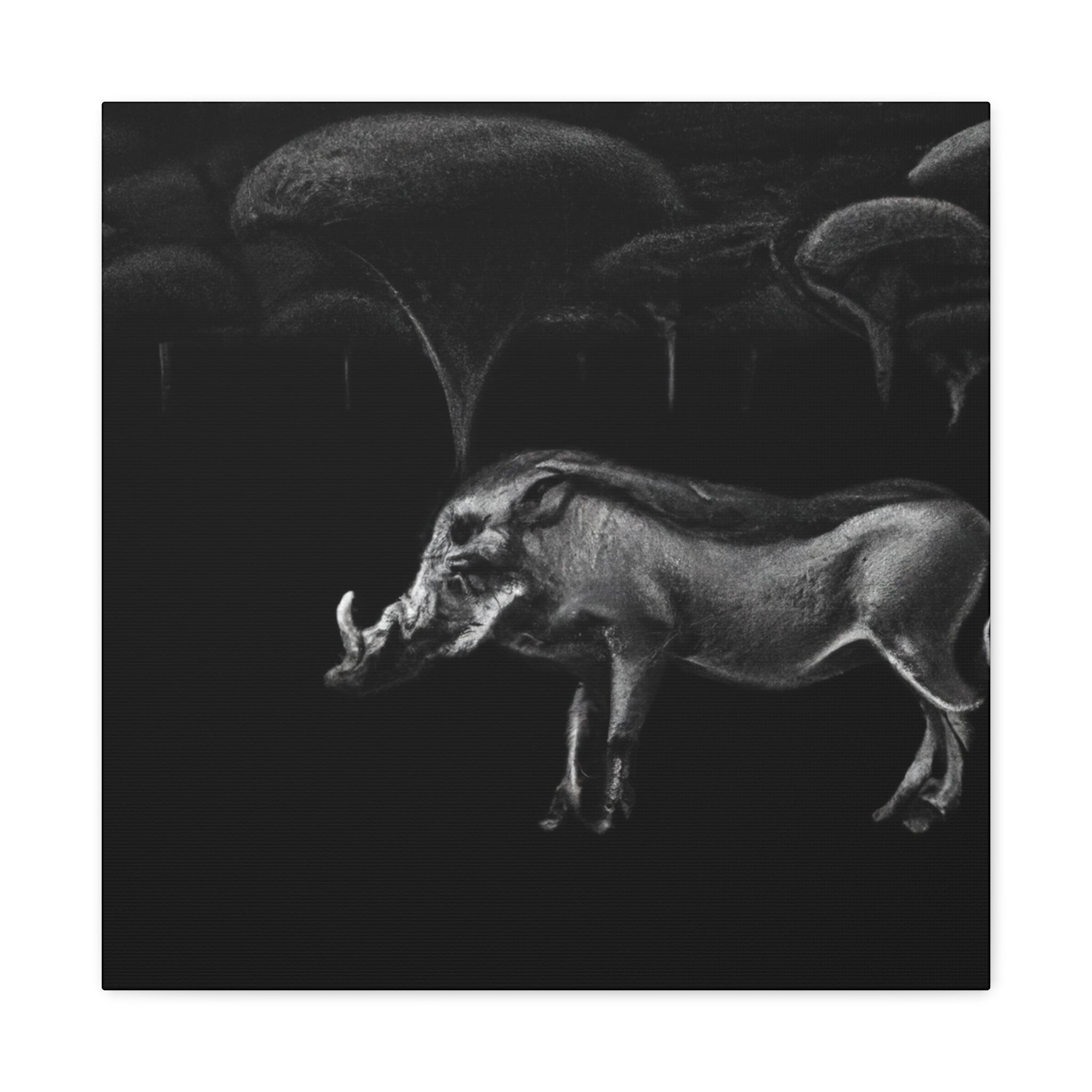 "Warthog In Art Deco" - Canvas - Walmart.com