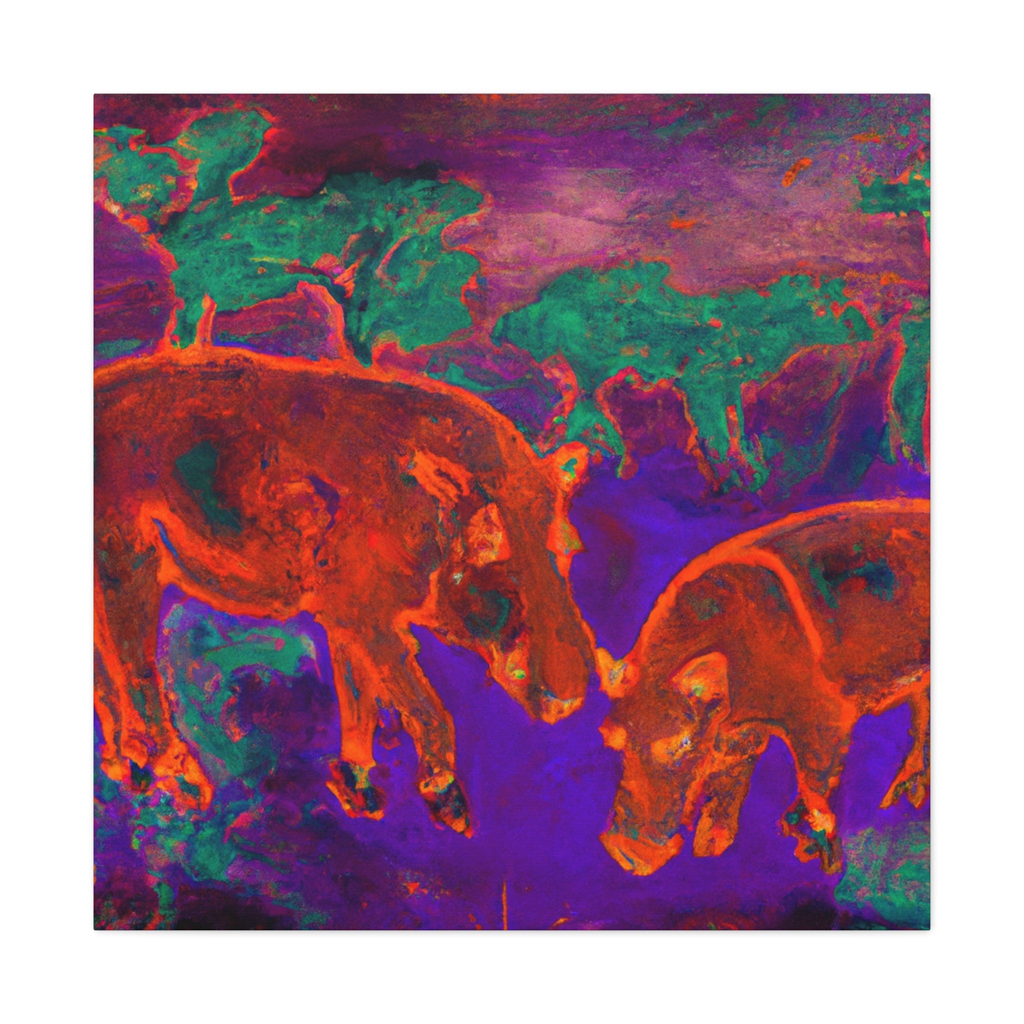 "Warthog Triumphant Victory" - Canvas - Walmart.com