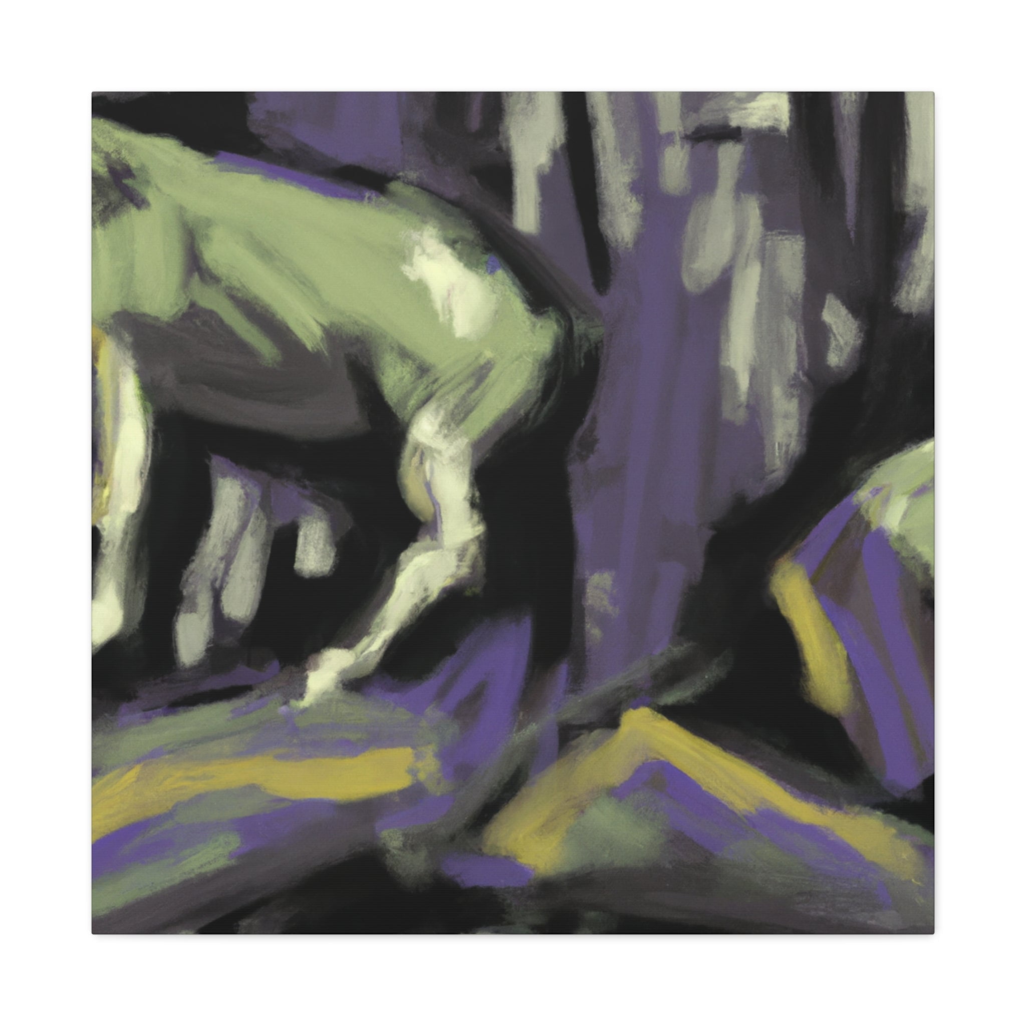 "Warthog in Abstraction" - Canvas - Walmart.com