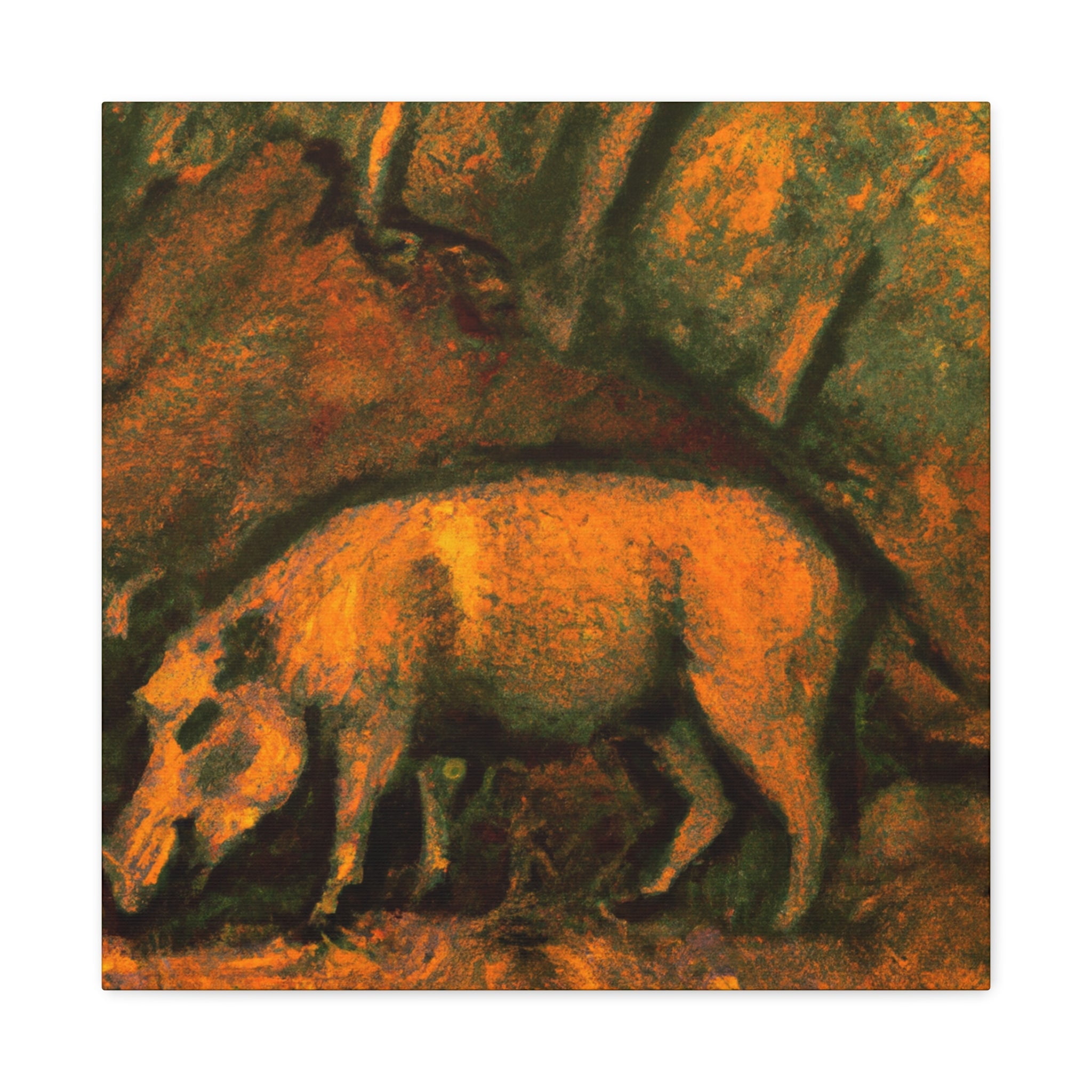 "Warthog in Contemplation" - Canvas - Walmart.com