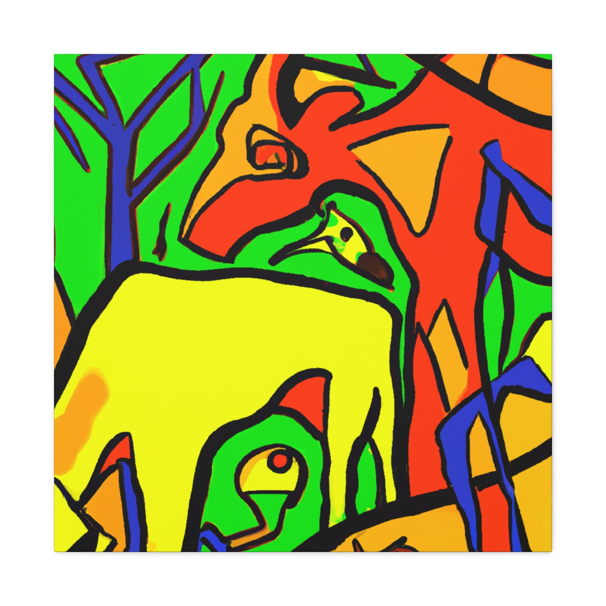 "Warthog in Neoclassical" - Canvas - Walmart.com