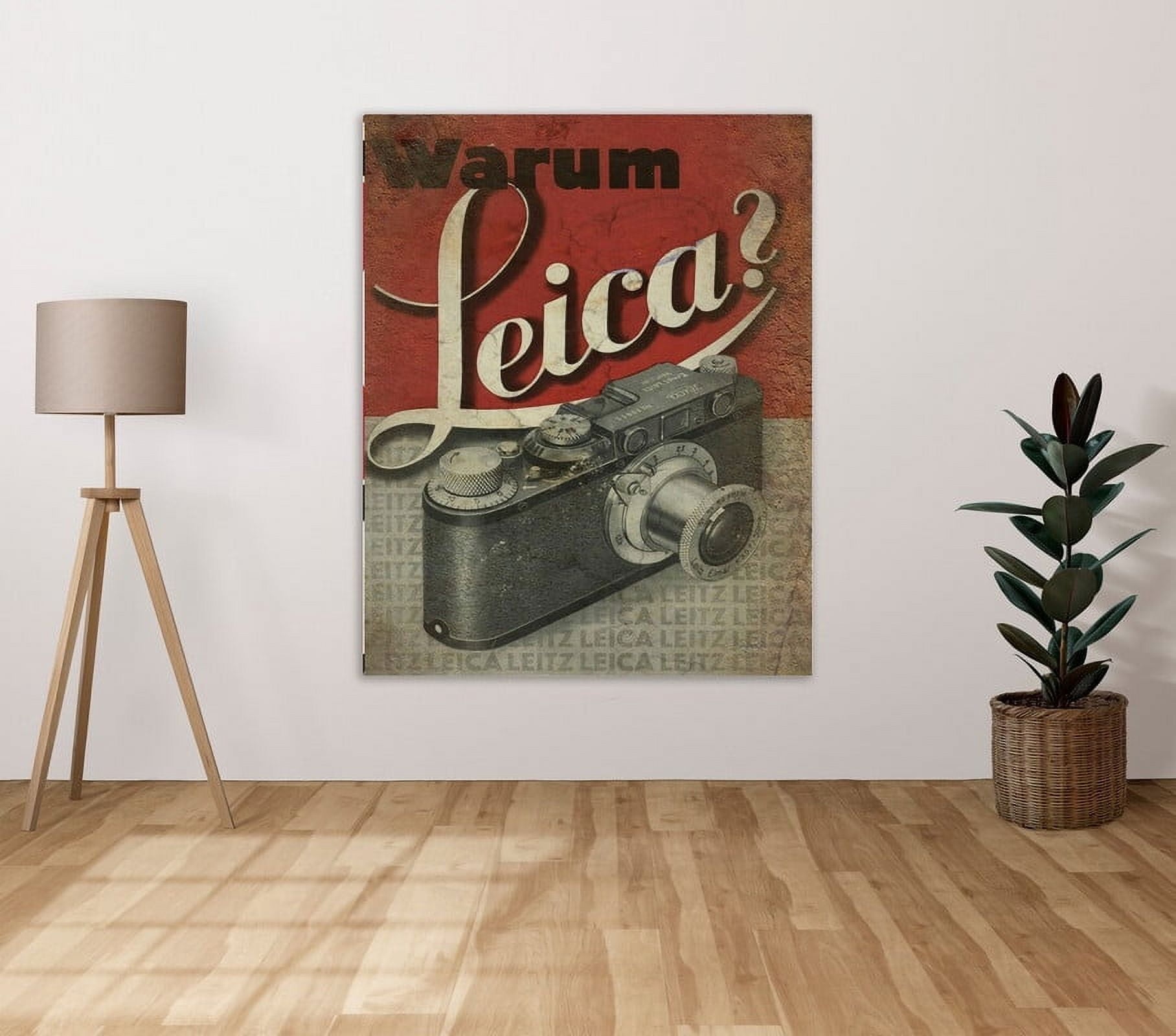 Warum Leica Camera Metal Sign Metal Plaque Wall Art Decor Signage 12×8 ...