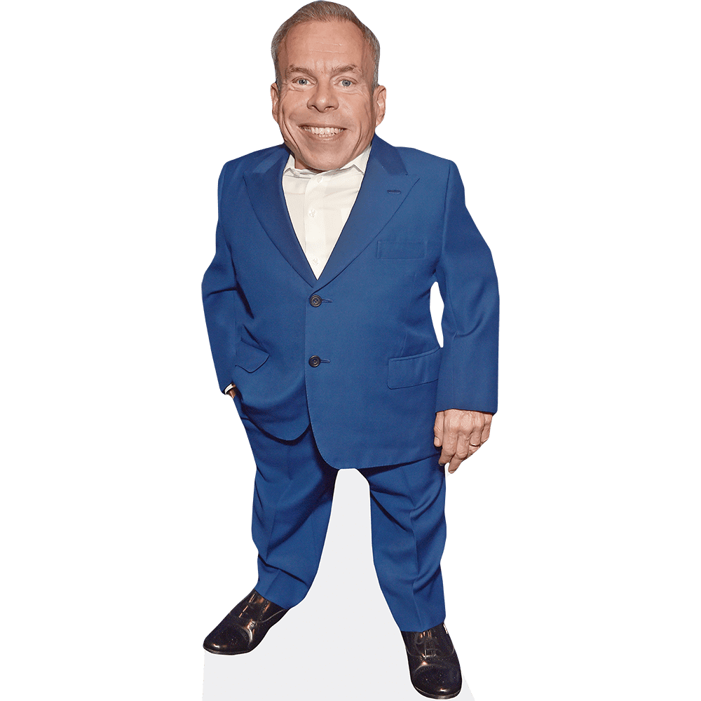 Warwick Davis (Blue Suit) Lifesize Cardboard Cutout Standee - Walmart.com