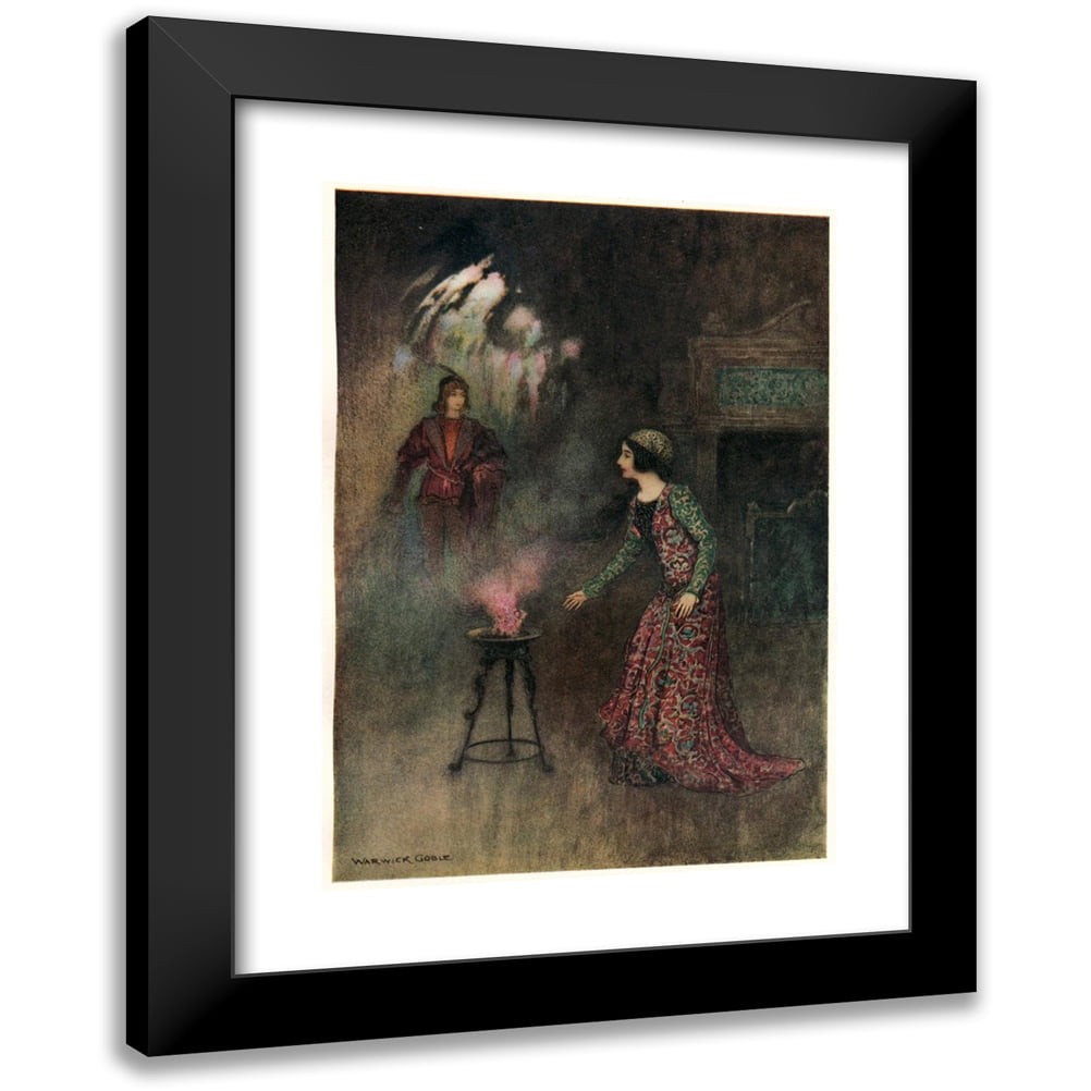 Warwick Goble 14x18 Black Modern Framed Museum Art Print Titled - The ...