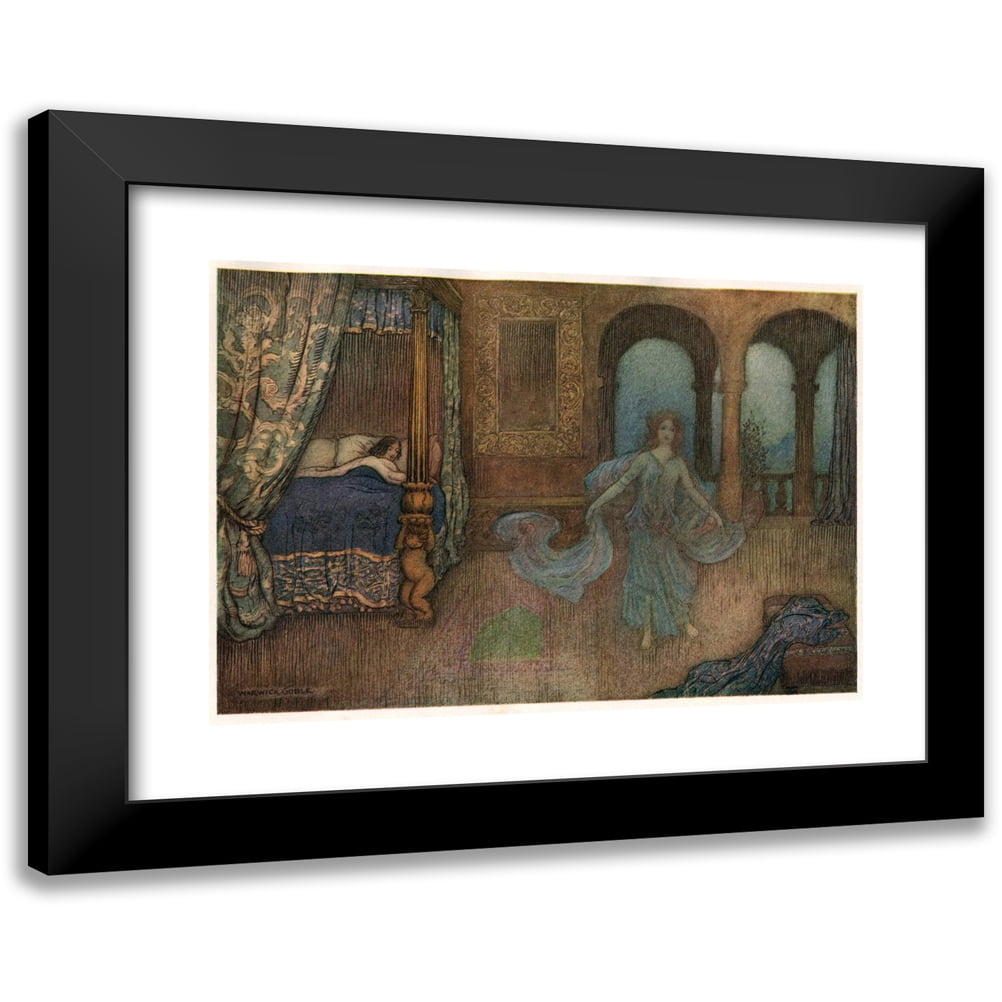 Warwick Goble 18x14 Black Modern Framed Museum Art Print Titled - The ...