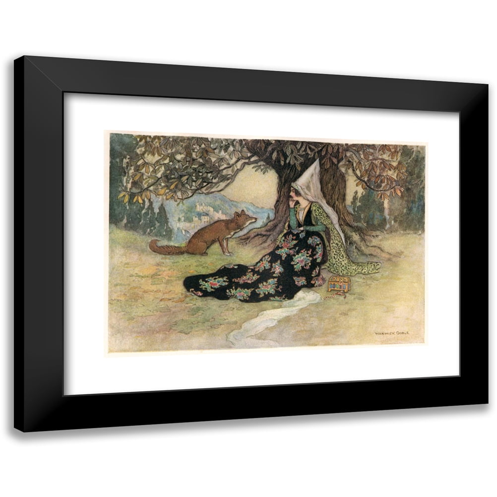 Warwick Goble 24x18 Black Modern Framed Museum Art Print Titled ...