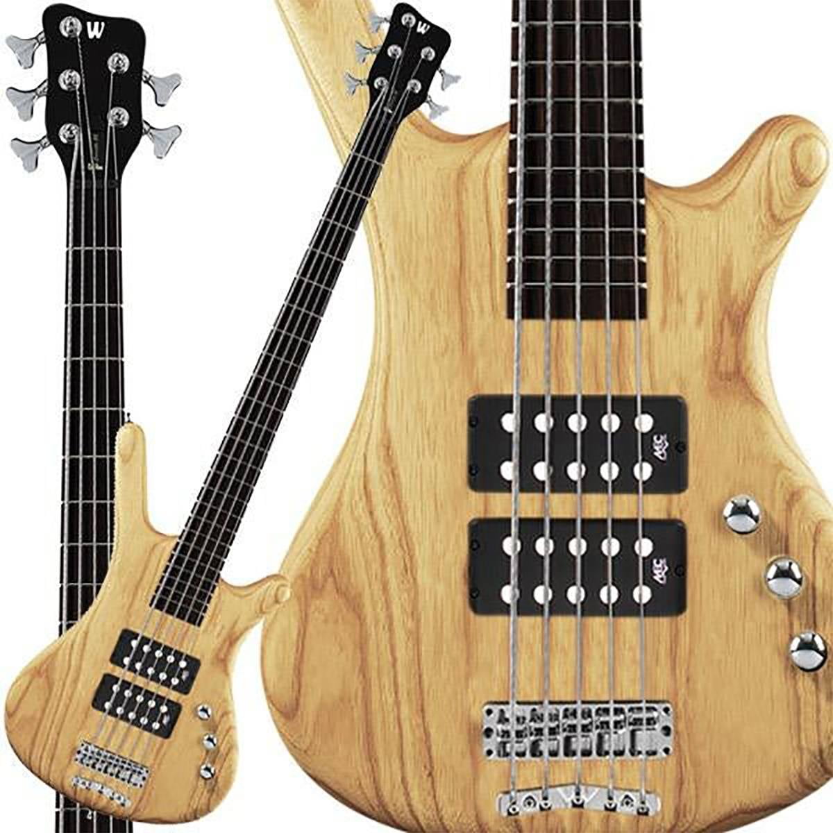 Warwick Corvette $$ 5-String Electric Bass Guitar with Wenge ...