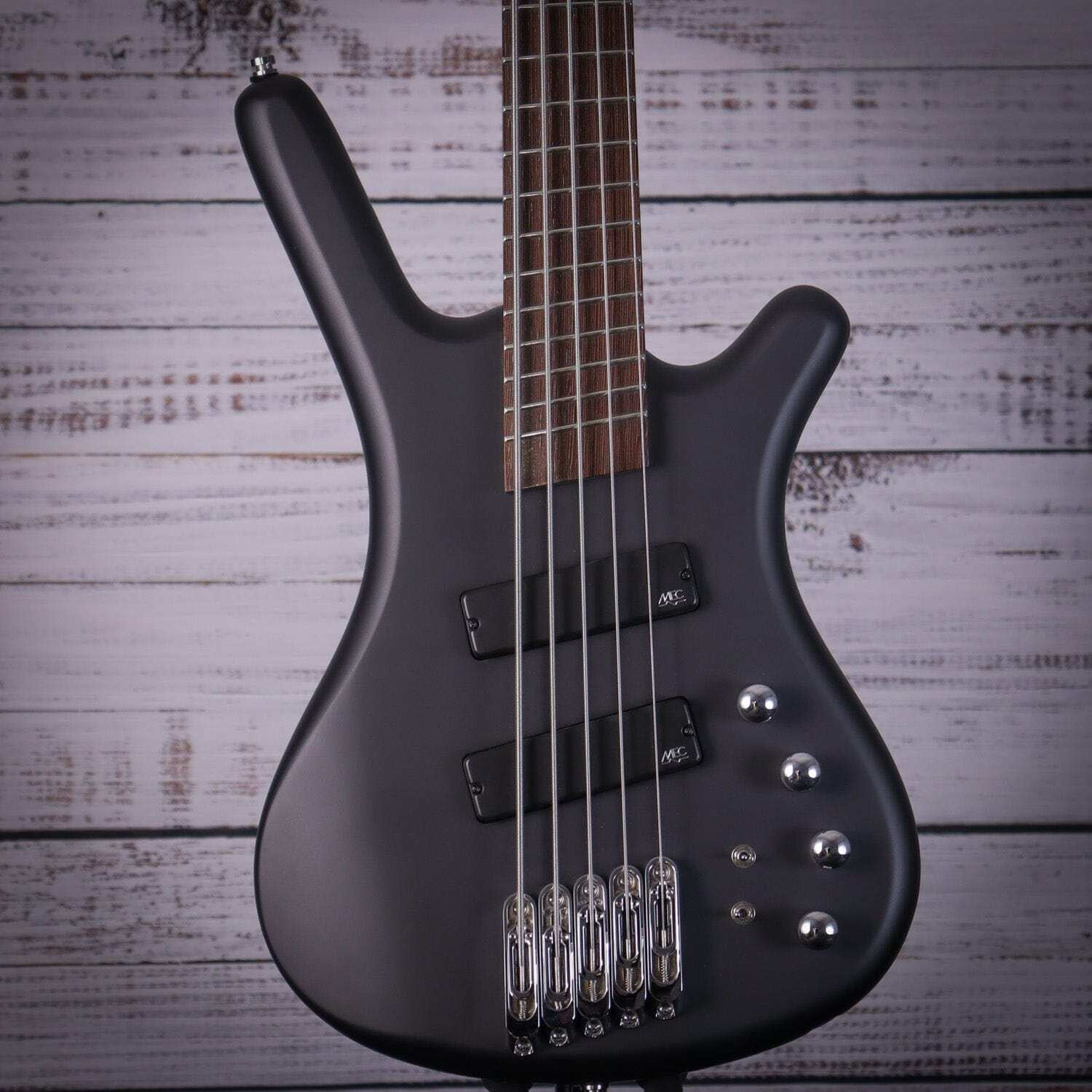 Warwick RockBass Corvette Multiscale | 5 String | Solid Black Satin ...