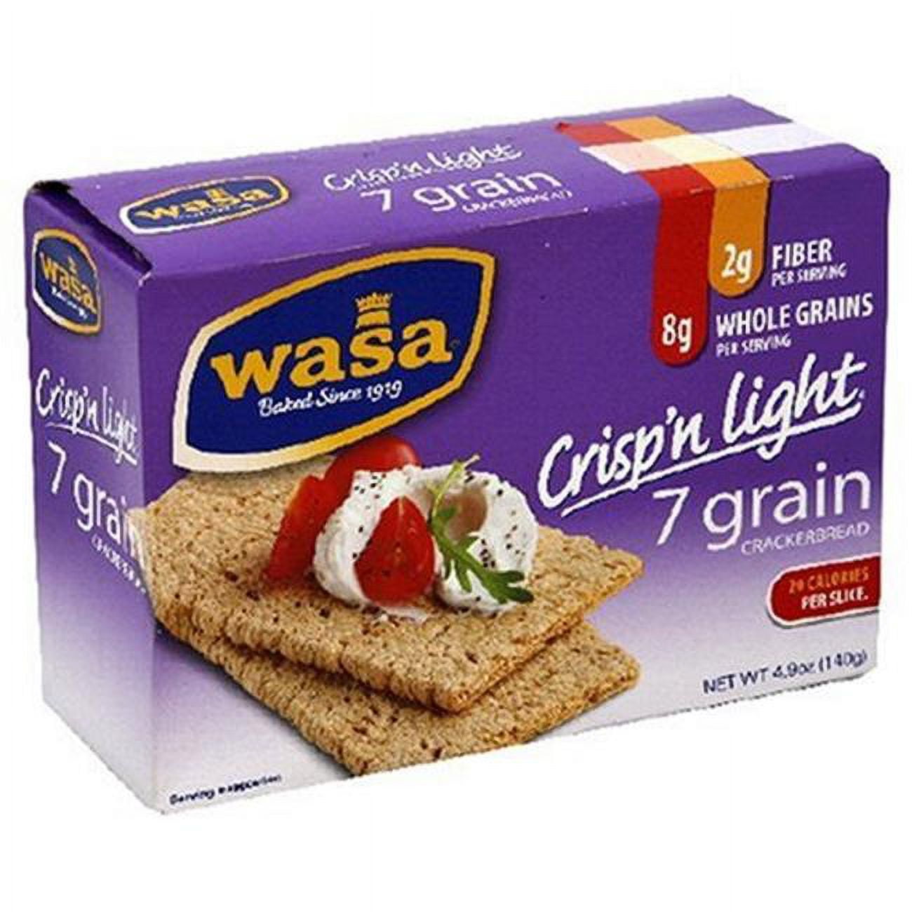 Wasa Crispbread 7 Grain Lg Crisp Cracker - Walmart.com