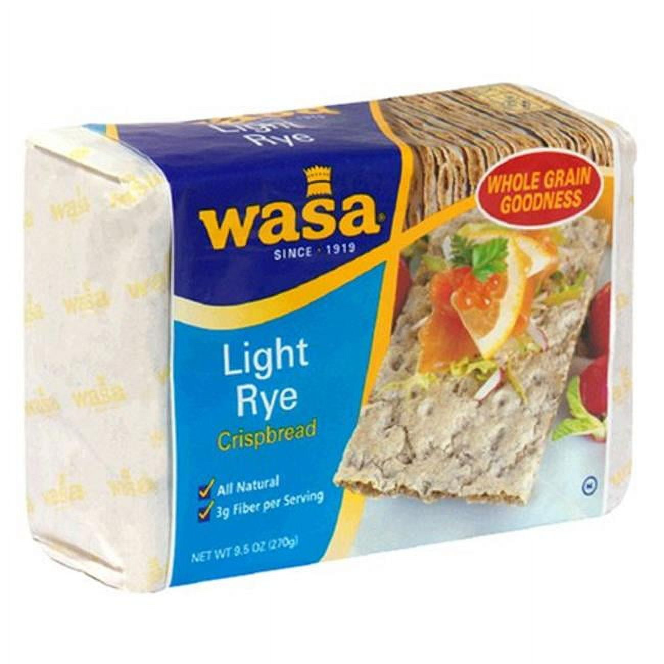 Wasa Crispbread Crispbread Light Rye - Walmart.com