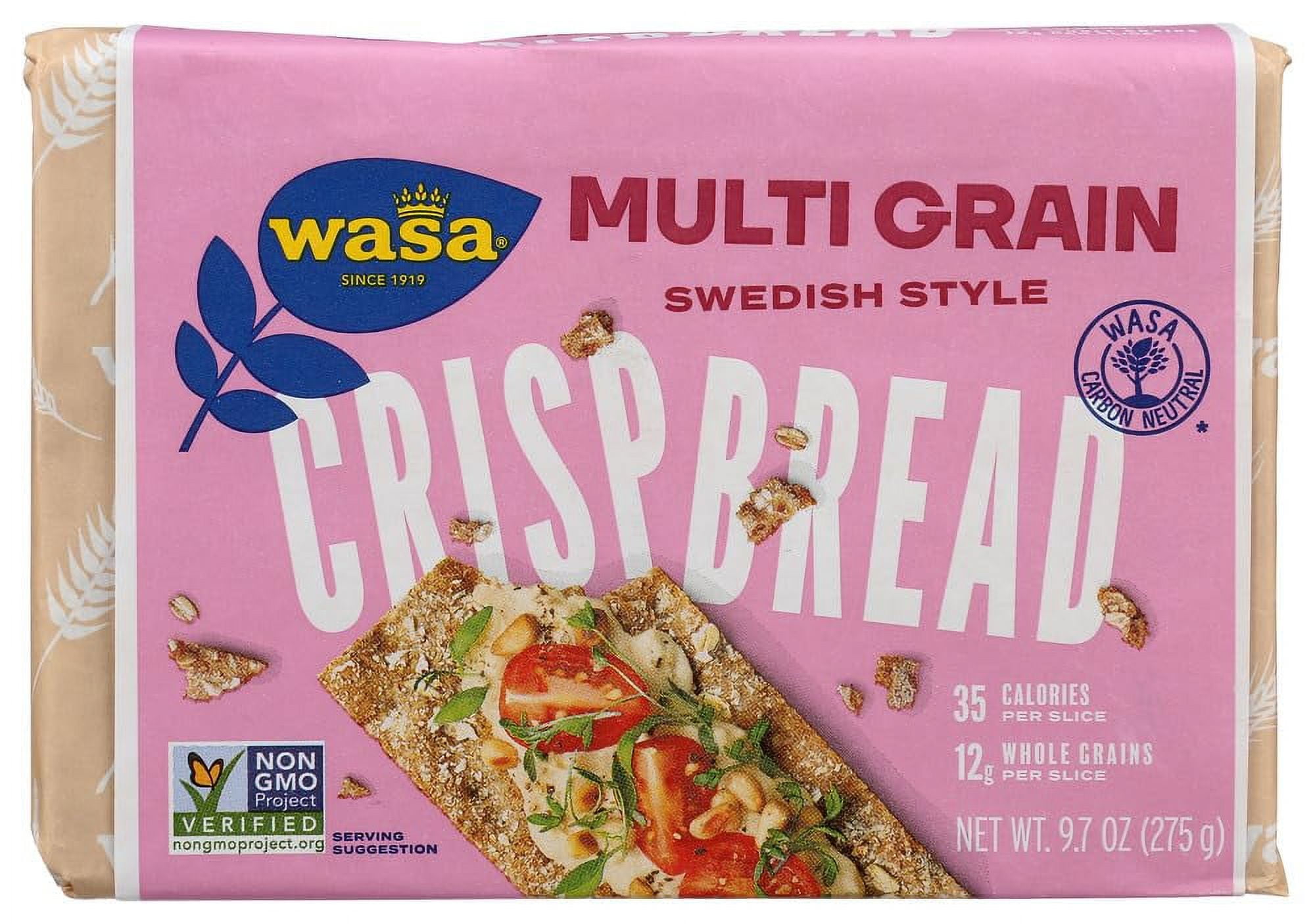 Wasa Multi Grain Whole Grain Crispbread, 9.7oz (Pack of 3) - Walmart.com