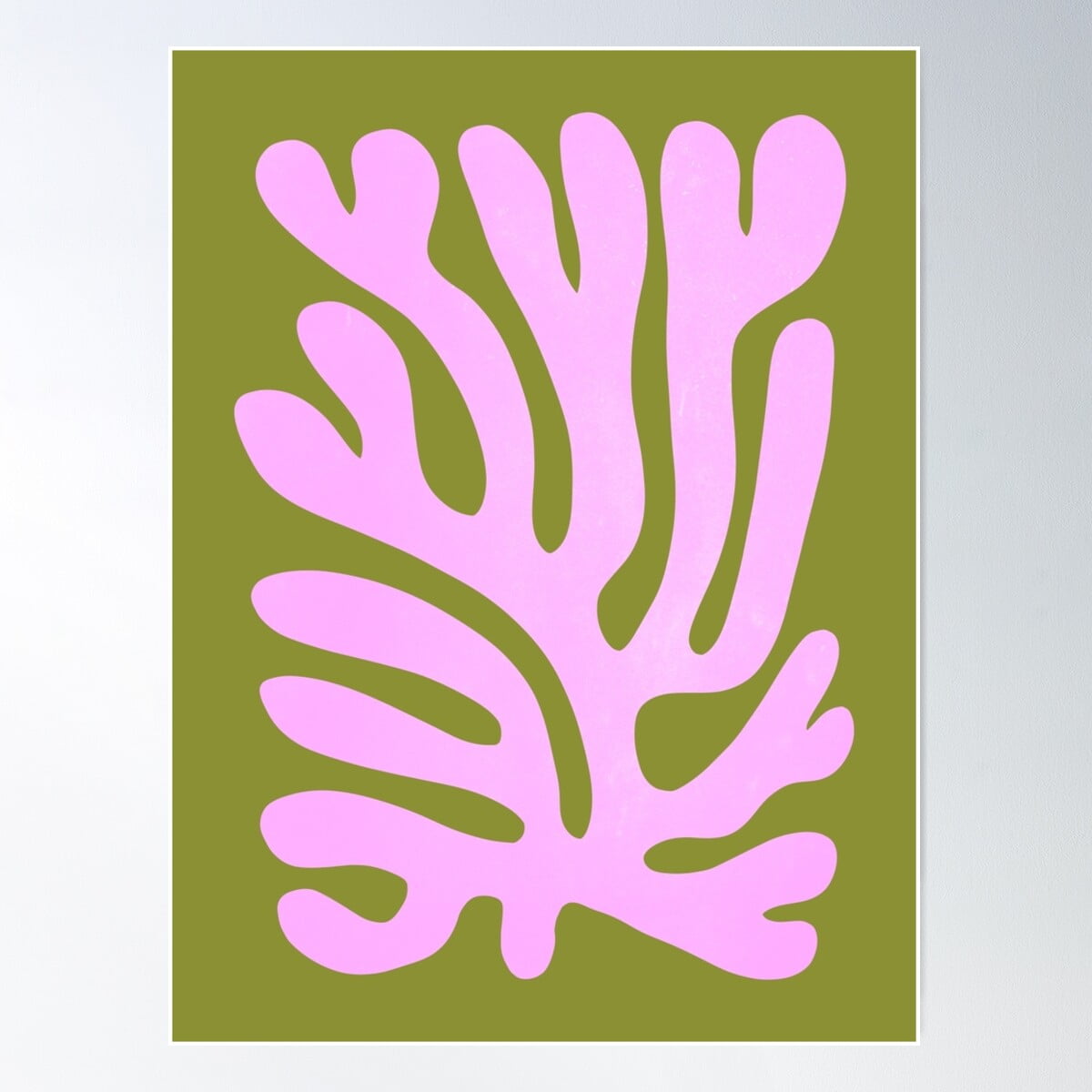 Wasabi & Lavender: Matisse Paper Cutouts 05 Poster Wall Art, Modern ...
