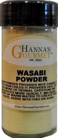 Hanna's Wasabi Powder, 4 fl oz Glass Jar - Walmart.com