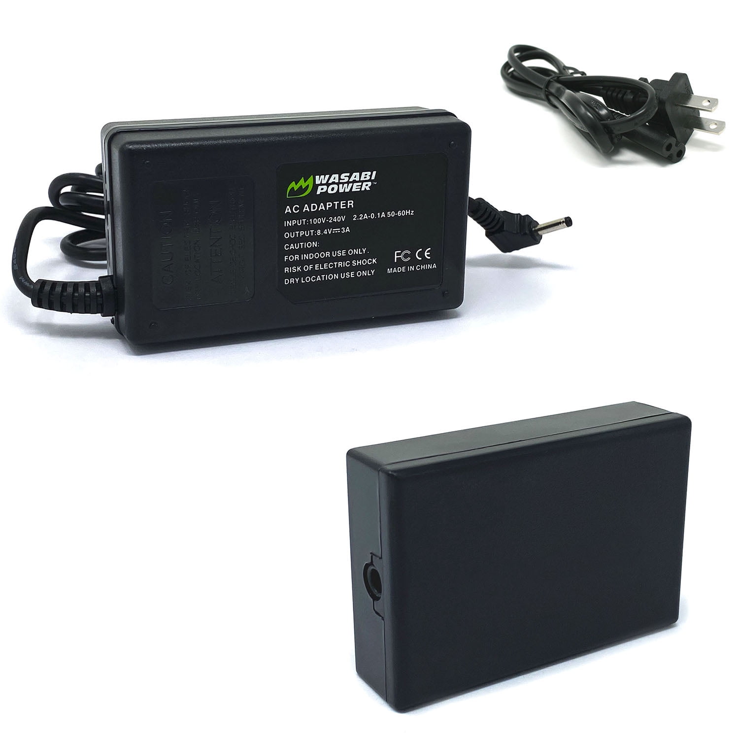 Wasabi Power AC Power Adapter Kit with DC Coupler for Canon LP-E17, ACK ...