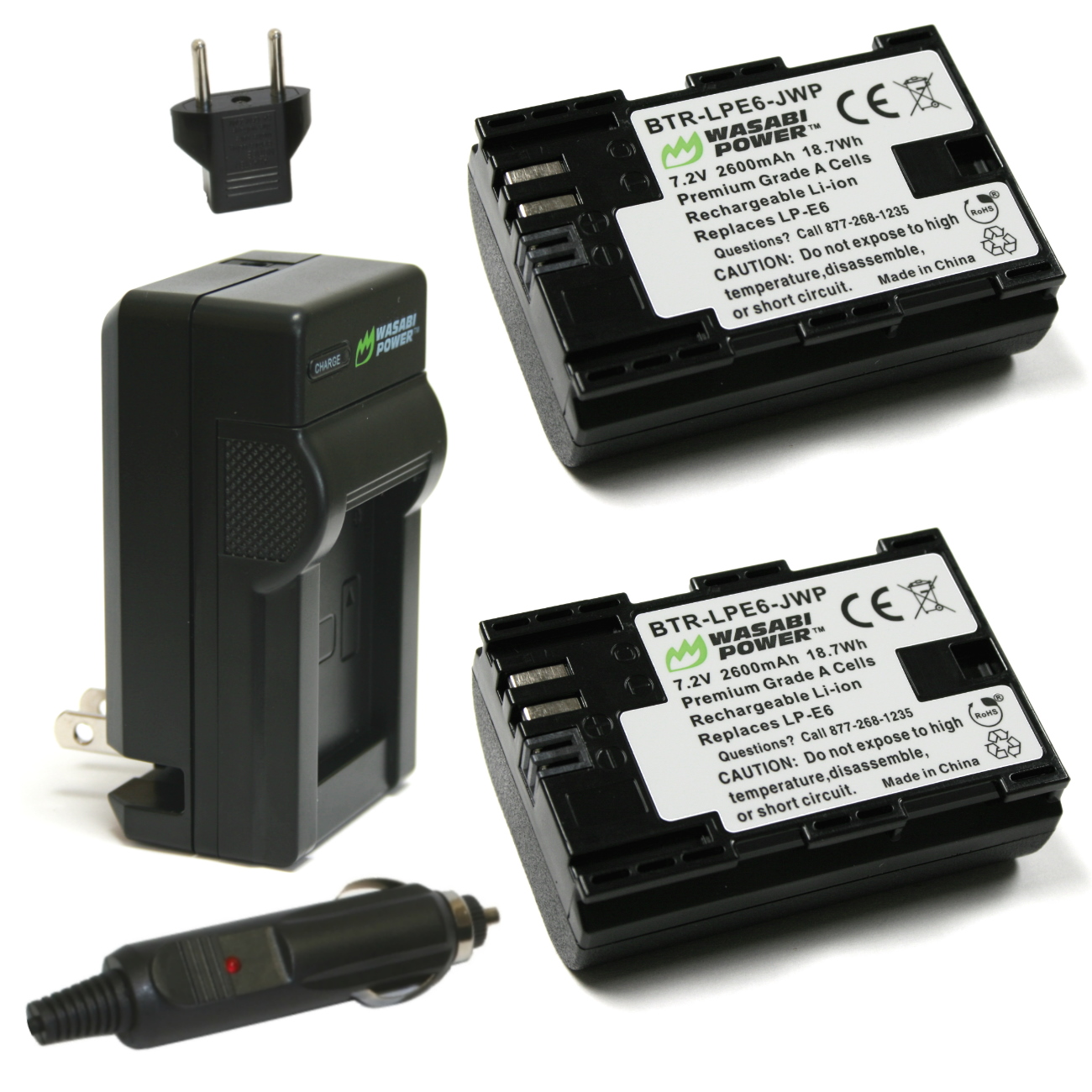 Canon LP-E6N Lithium-Ion Battery Pack (7.2V 1865mAh) - Walmart.com