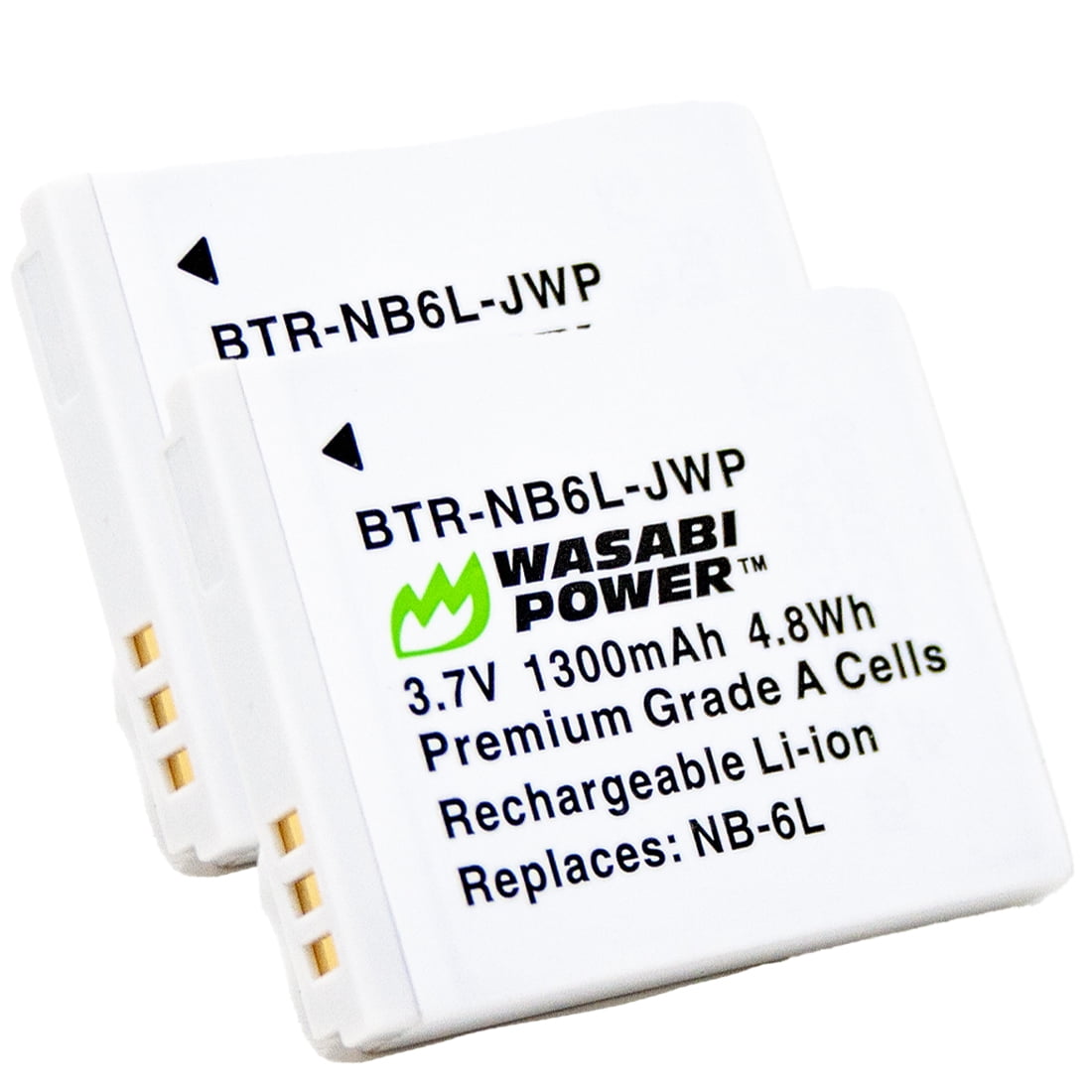 Wasabi Power Battery for CAS NP-6L (2-Pack) - Walmart.com