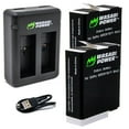 Wasabi Power Enduro Battery & Dual Charger for GoPro HERO12, HERO11 ...