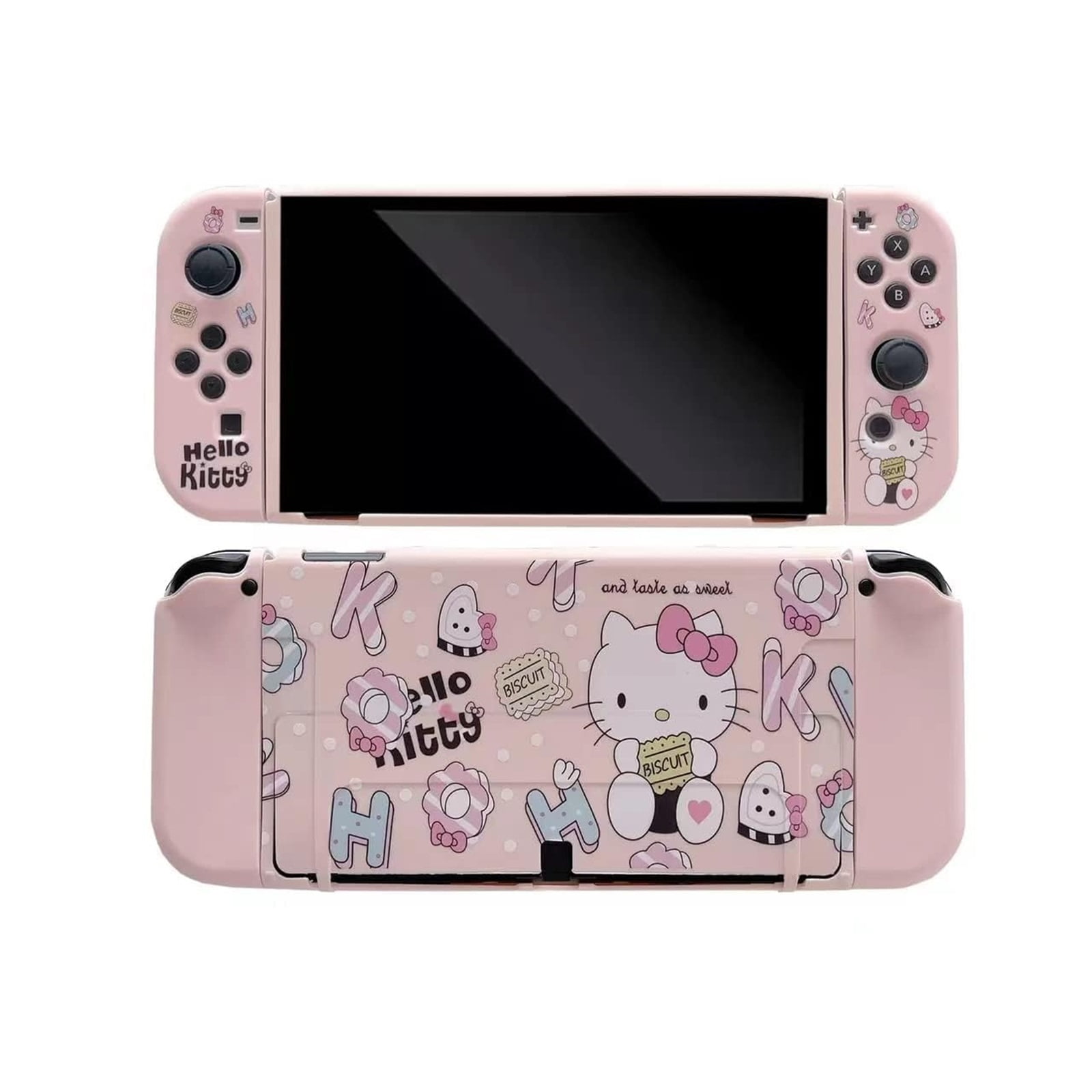 Wasachi Cute Hello Kitty Case Compatible with Nintendo Switch OLED ...