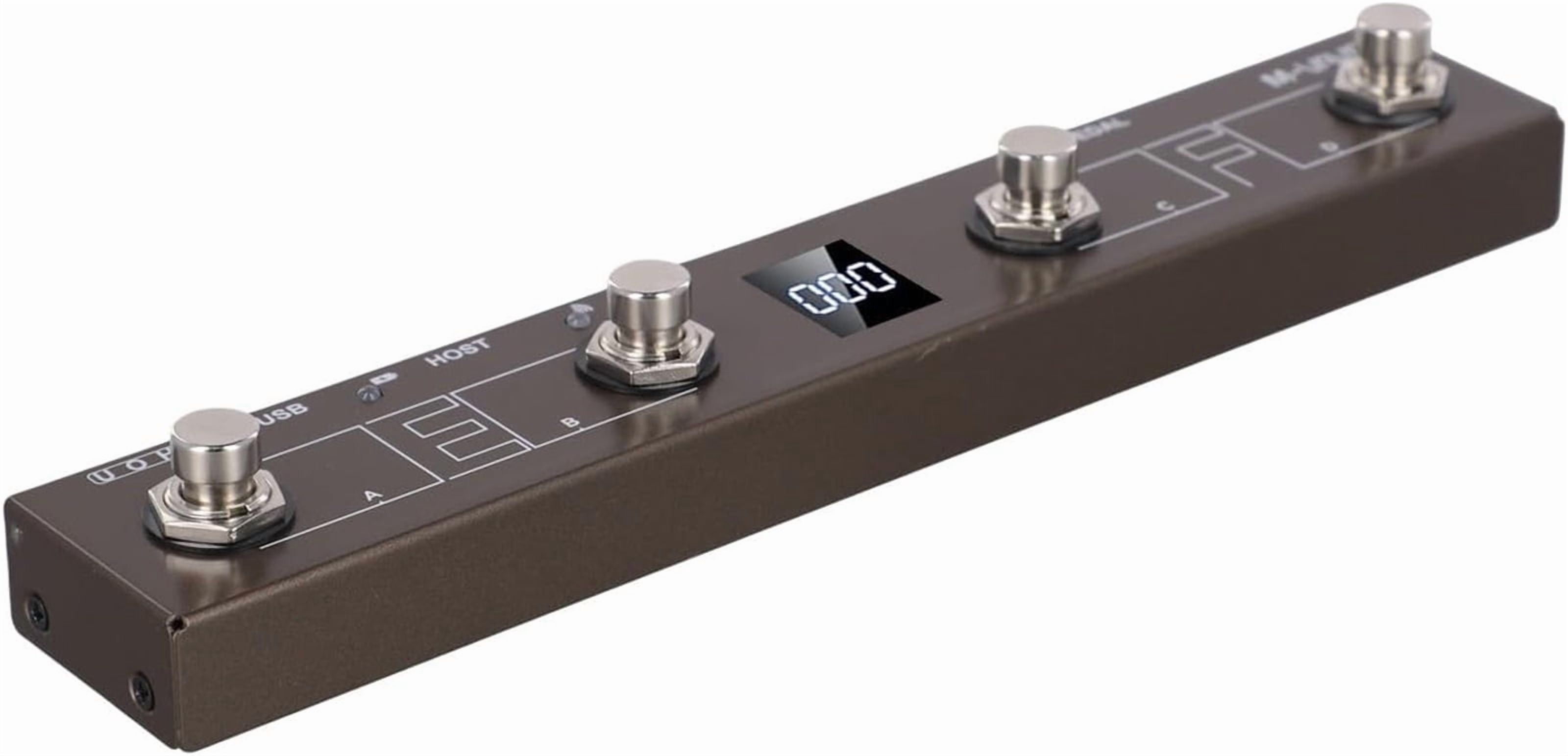 Wasachi For MIDI Footswitch Controller Chocolate Plus USB Foot Pedal ...